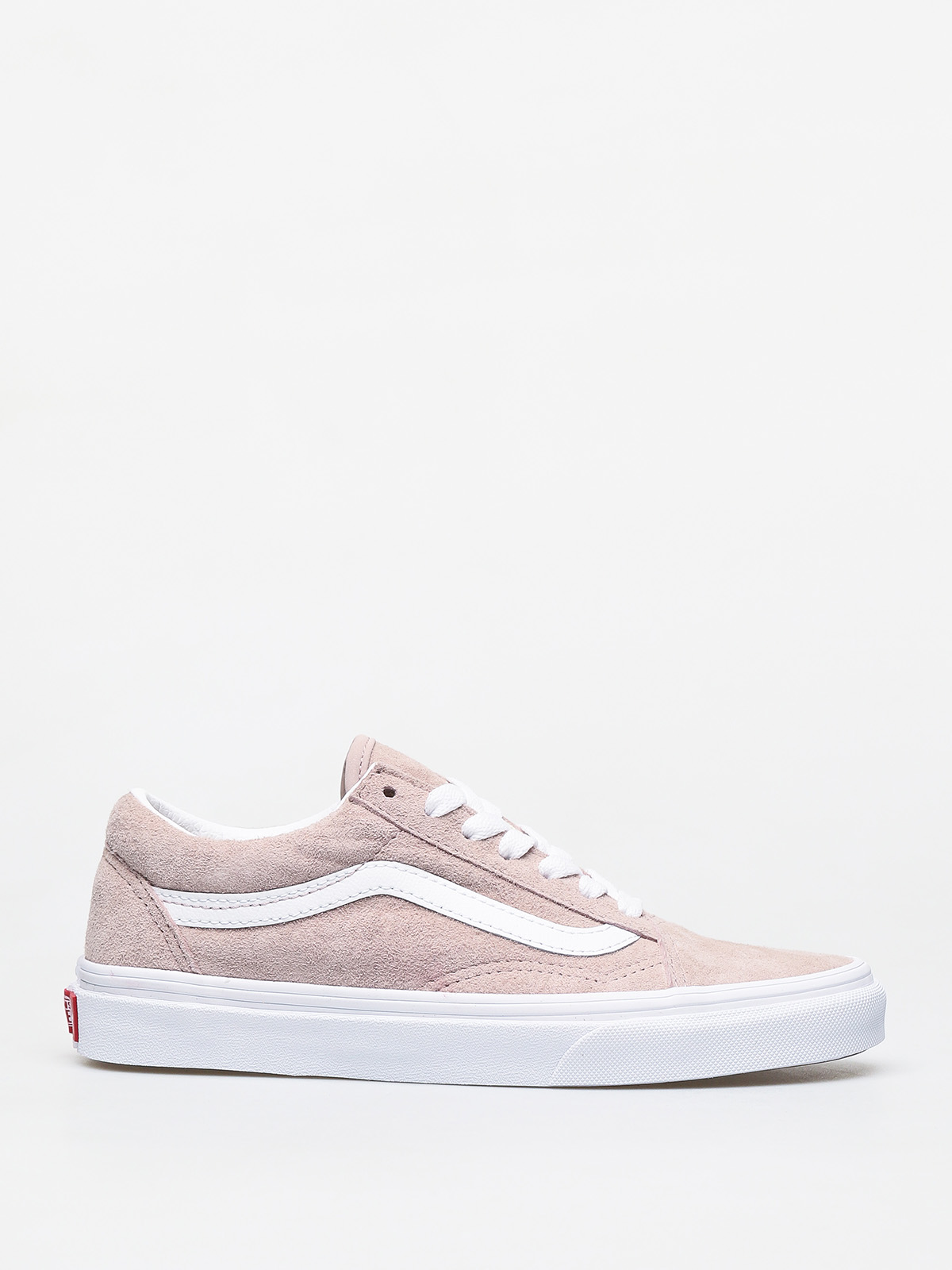 Buty Vans Old Skool - różowy (pig suede/shadow gray/true white)