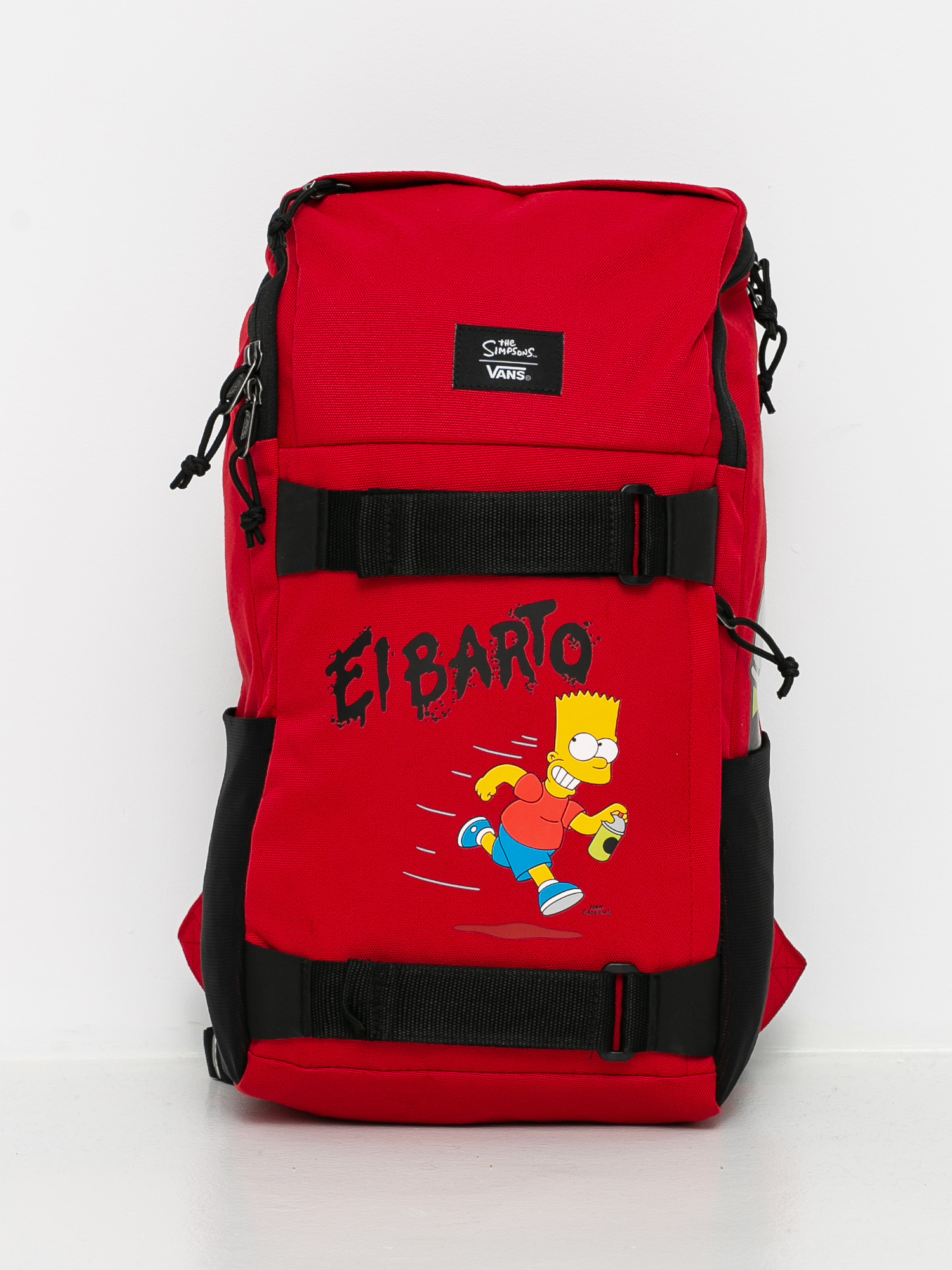 Plecak Vans x The Simpsons Obstacle - czerwony (el barto)