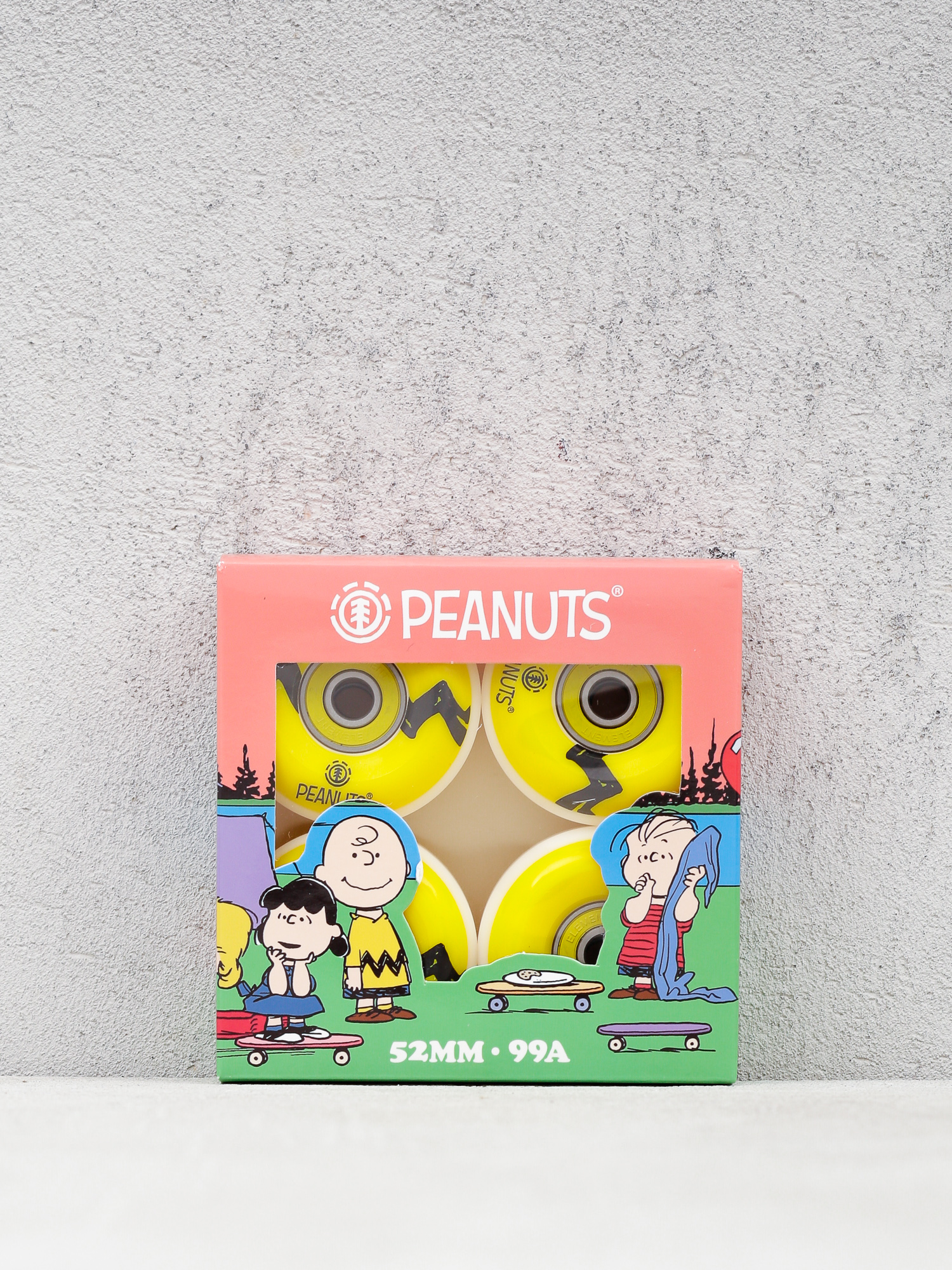 Kółka Element Peanuts Charlie Brow - żółty (assorted)