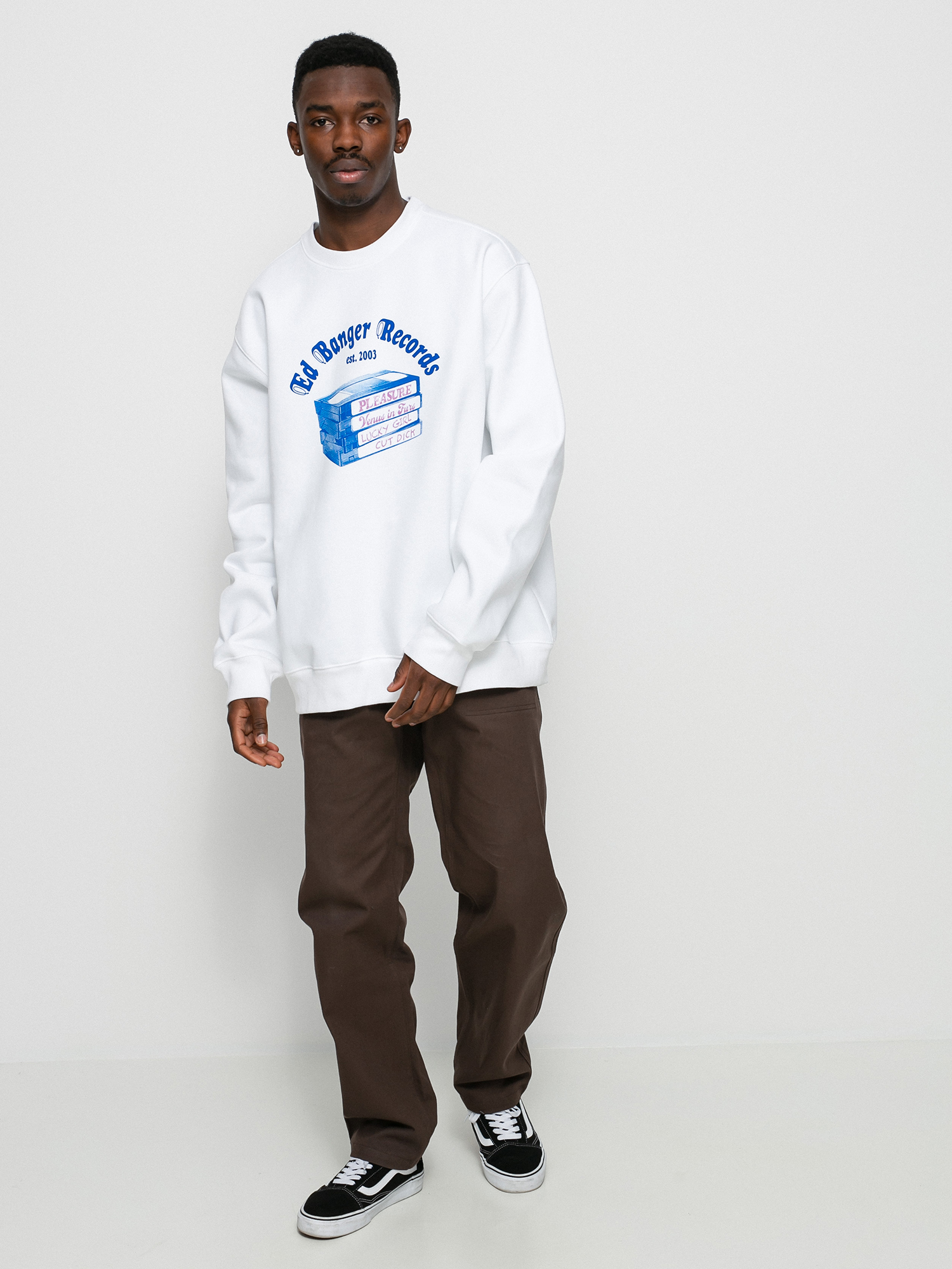 Bluza Carhartt WIP X Relevant Parties Vol 2 Ed Banger - biały (white)