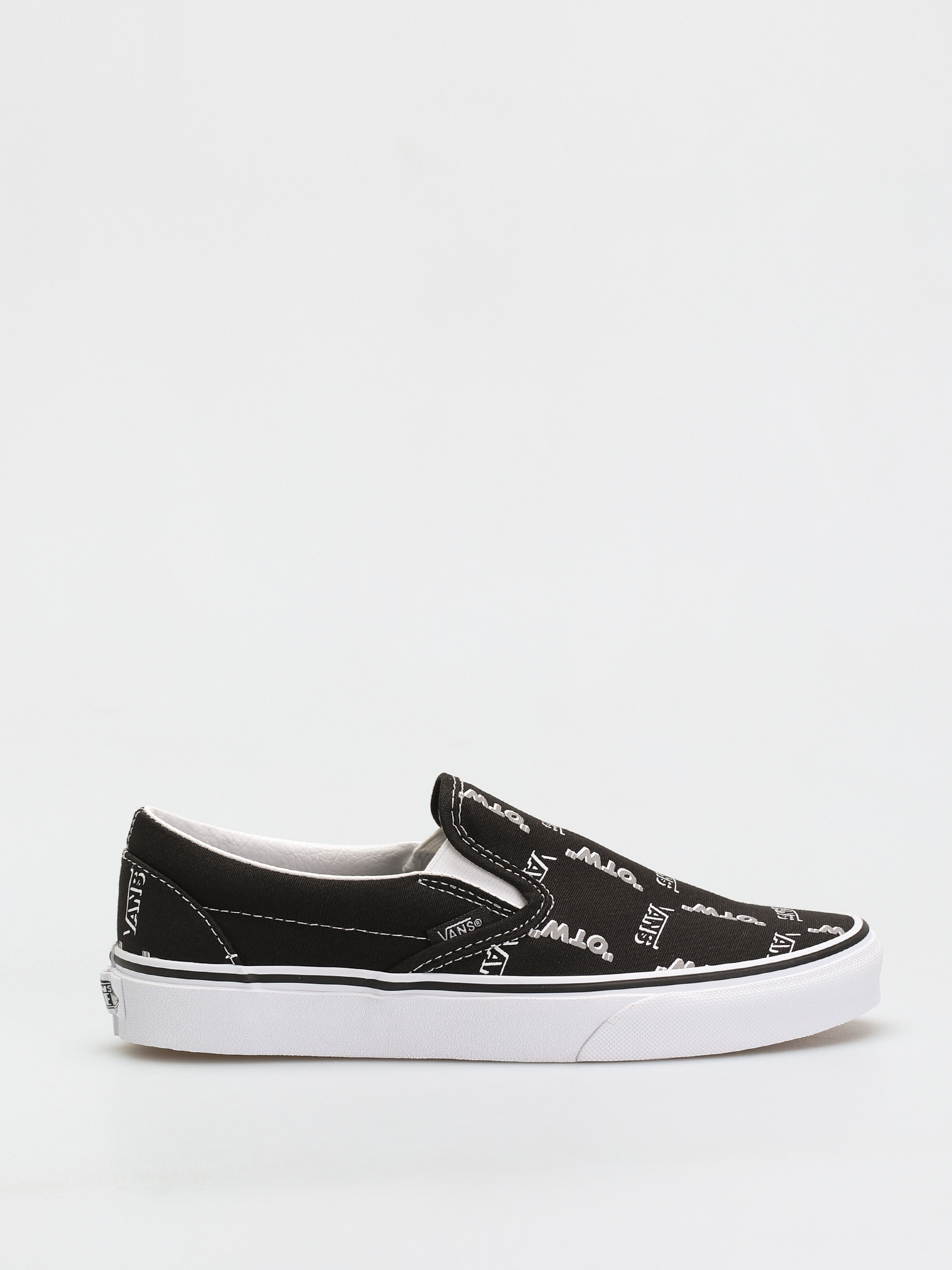 Buty Vans Classic Slip On - czarny (shadow vans/black/true white)
