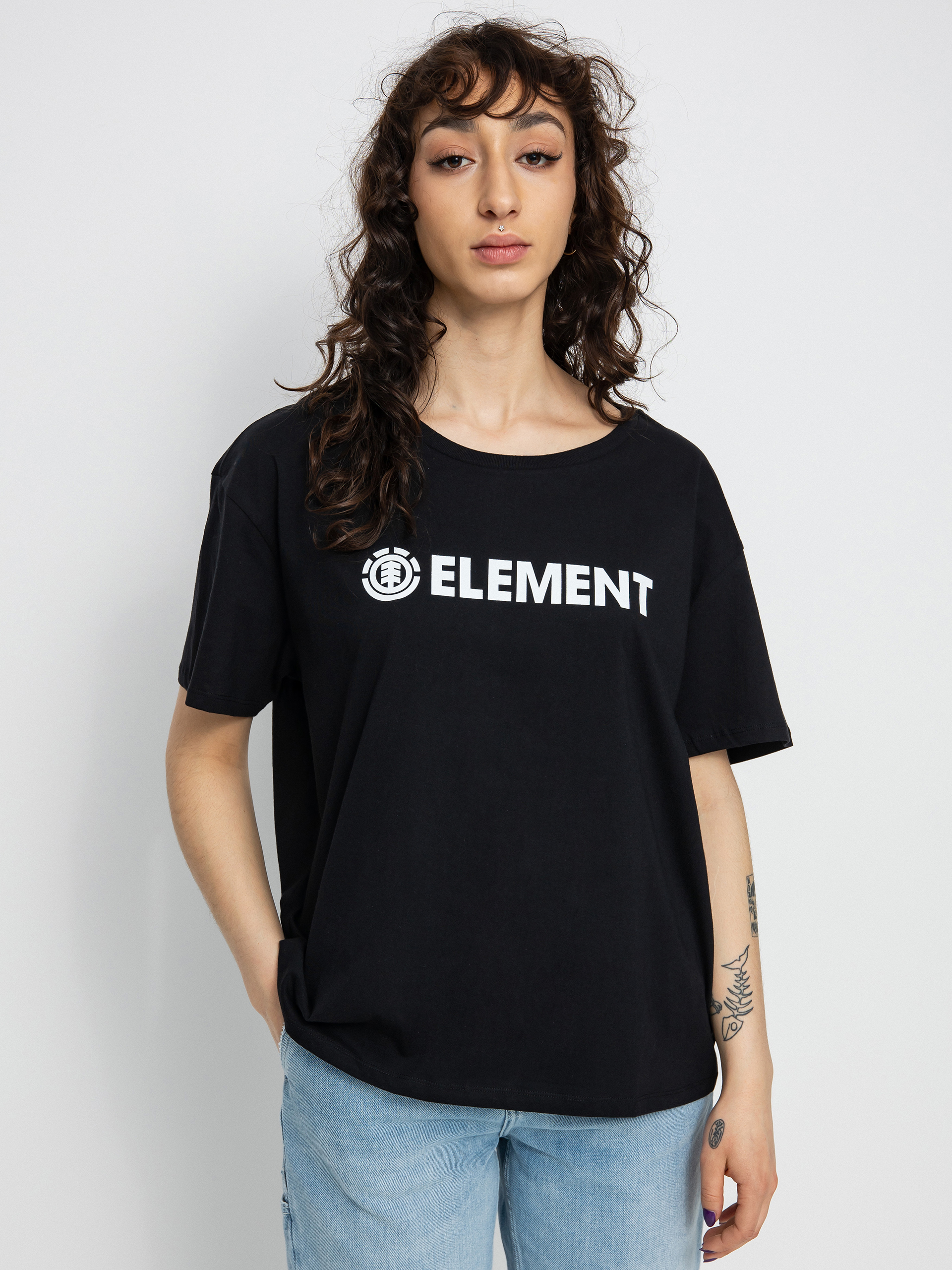 T-shirt Element Element Logo Wmn (optic white)