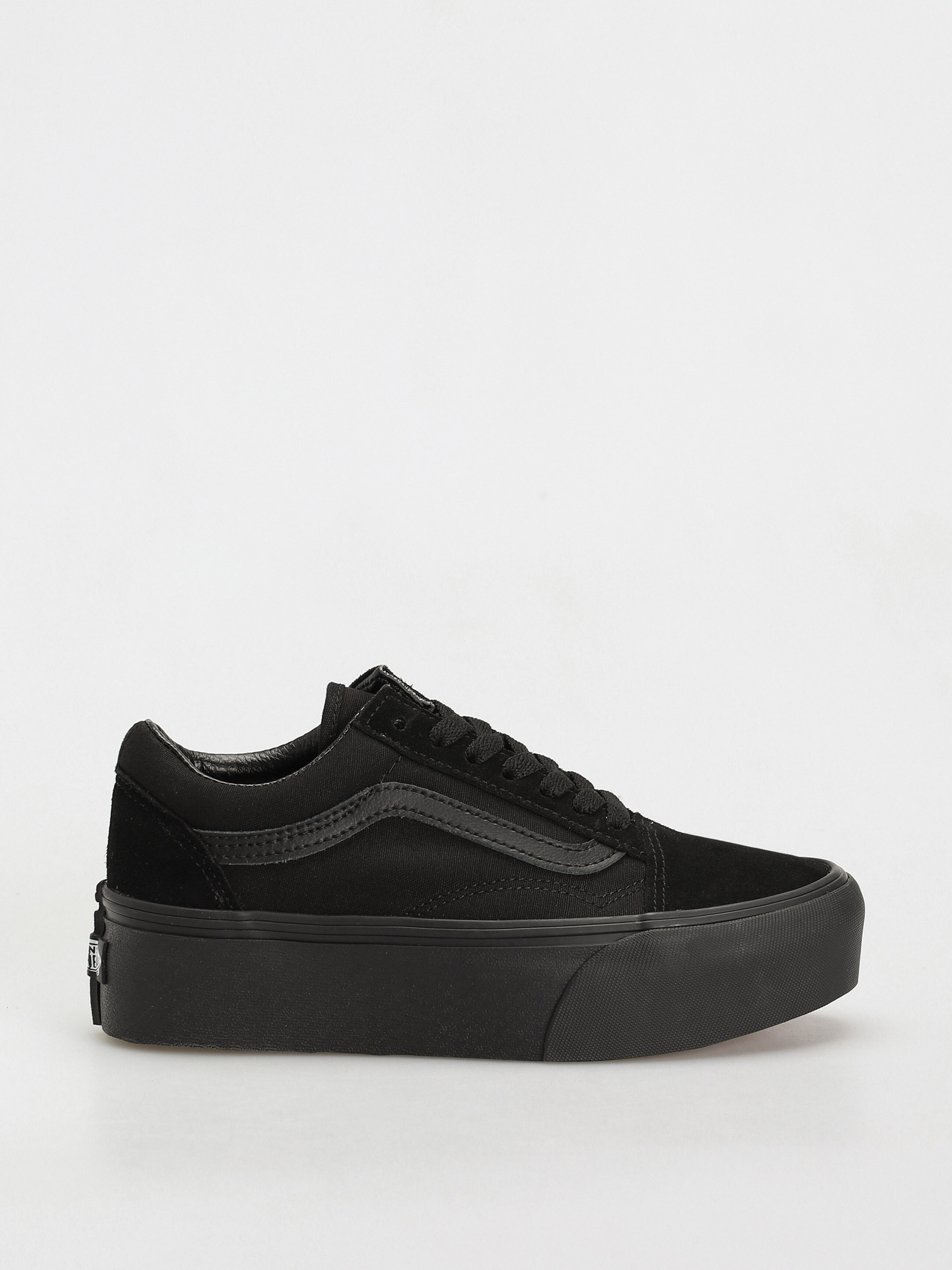 Buty Vans Old Skool Stackform - czarny (suede/canvas black/black)