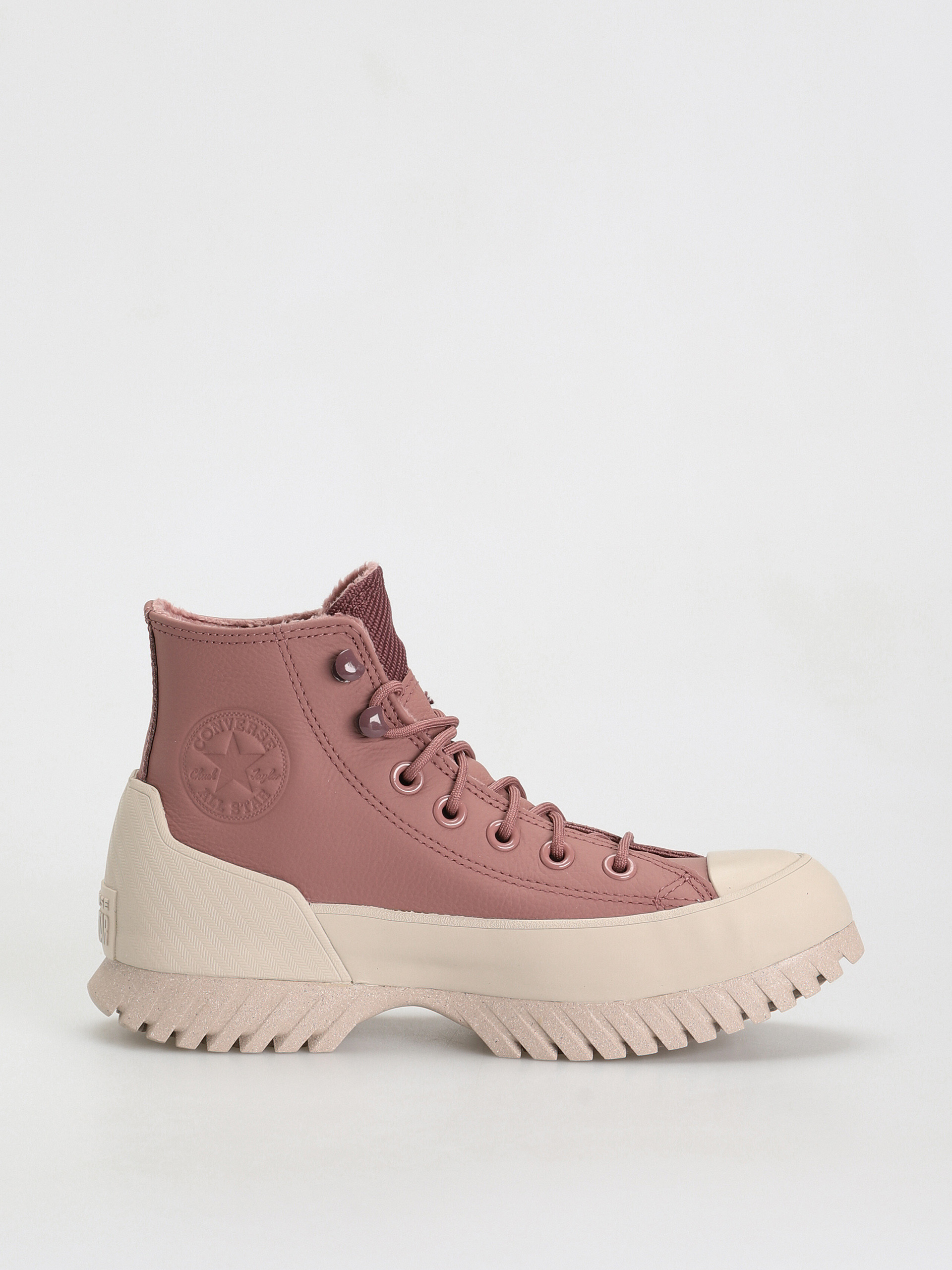 Buty Converse Chuck Taylor All Star Lugged 2.0 CC Hi - różowy (saddle/dark wine)