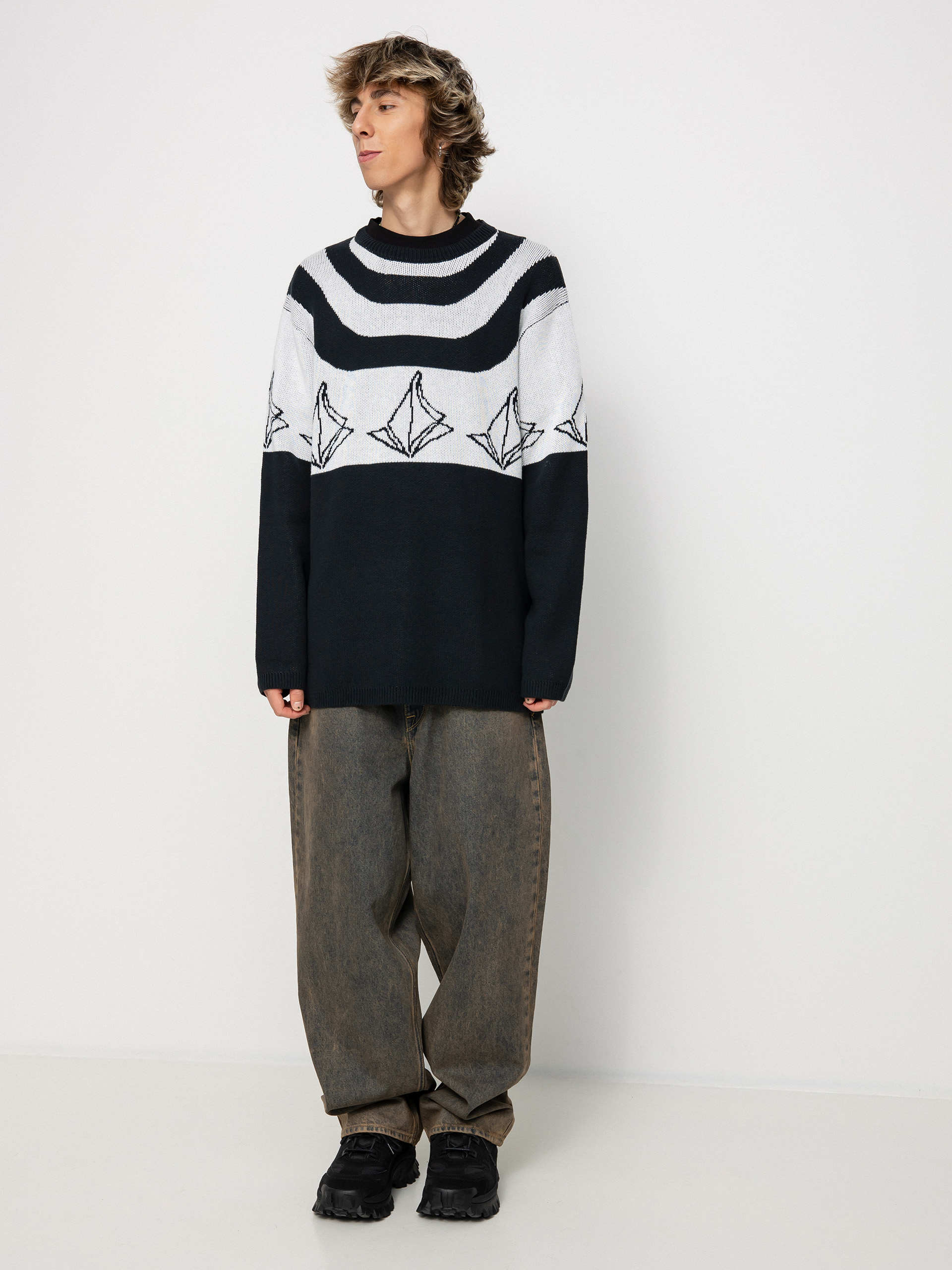 Bluza Volcom Ravelson Sweater - czarny (black)