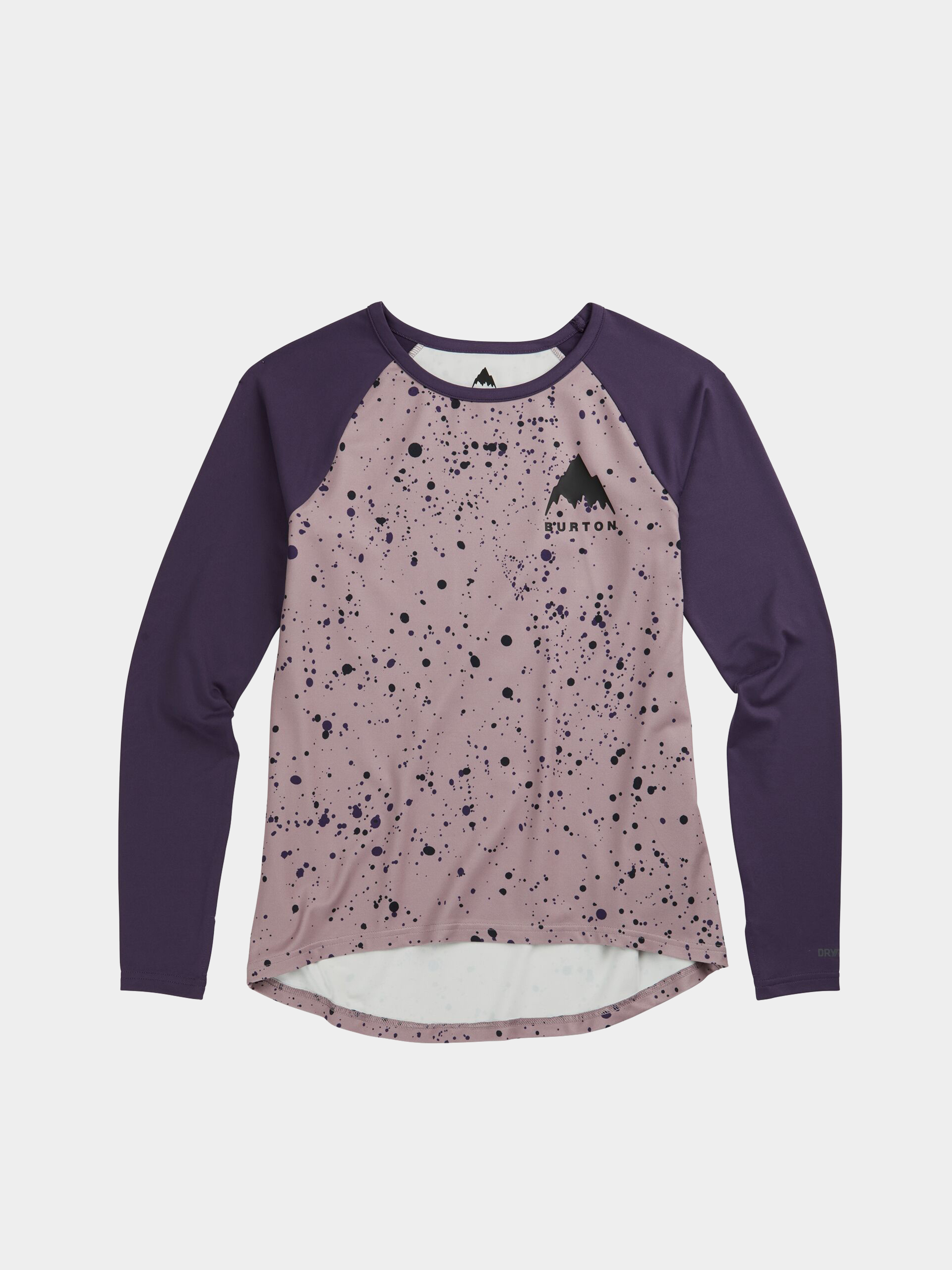 Longsleeve Burton Roadie Base Layer Tech Wmn (elderberry spatter/violet ...