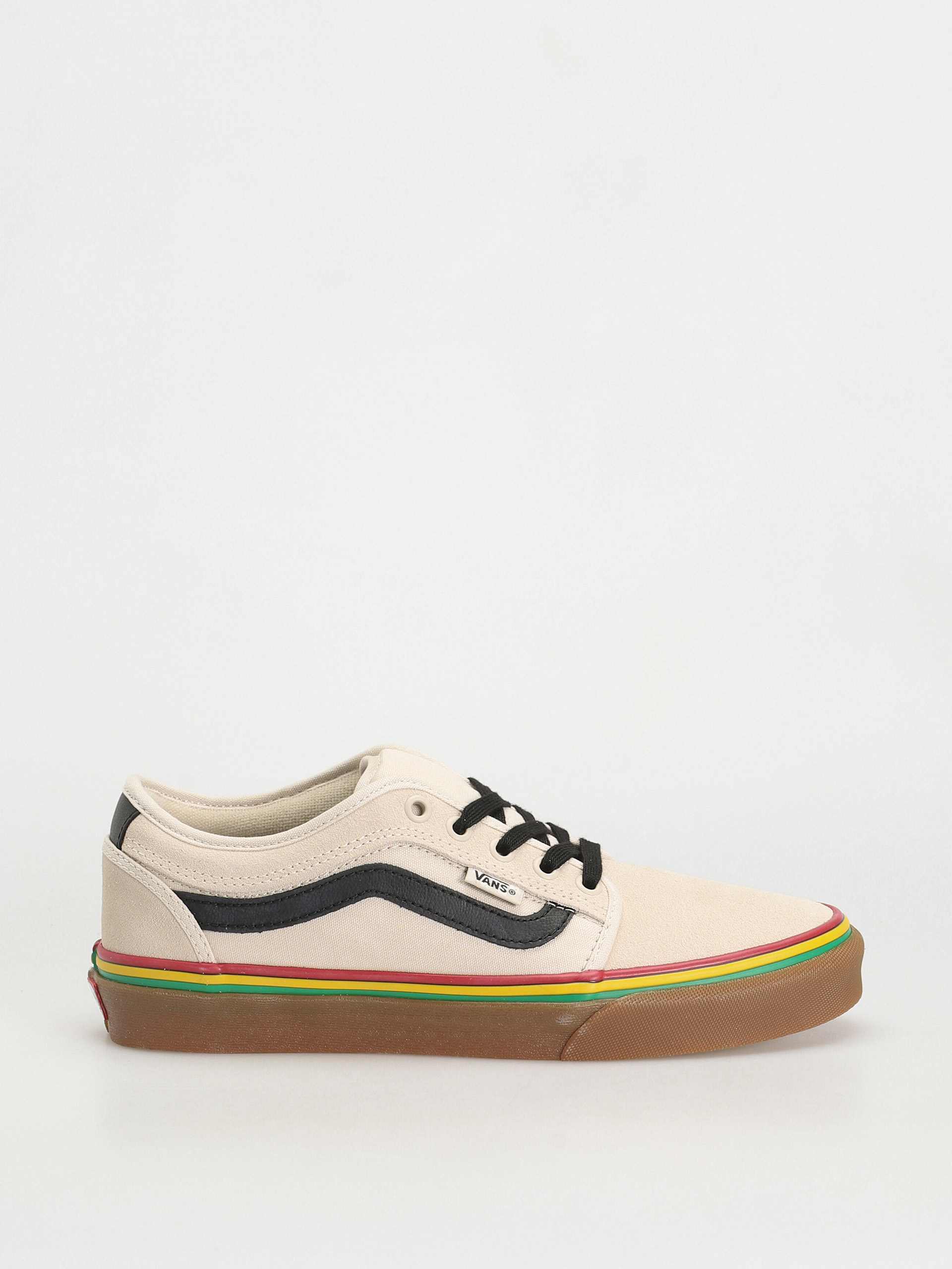 Buty Vans Chukka Low Sidestripe - beżowy (rasta turtledove)