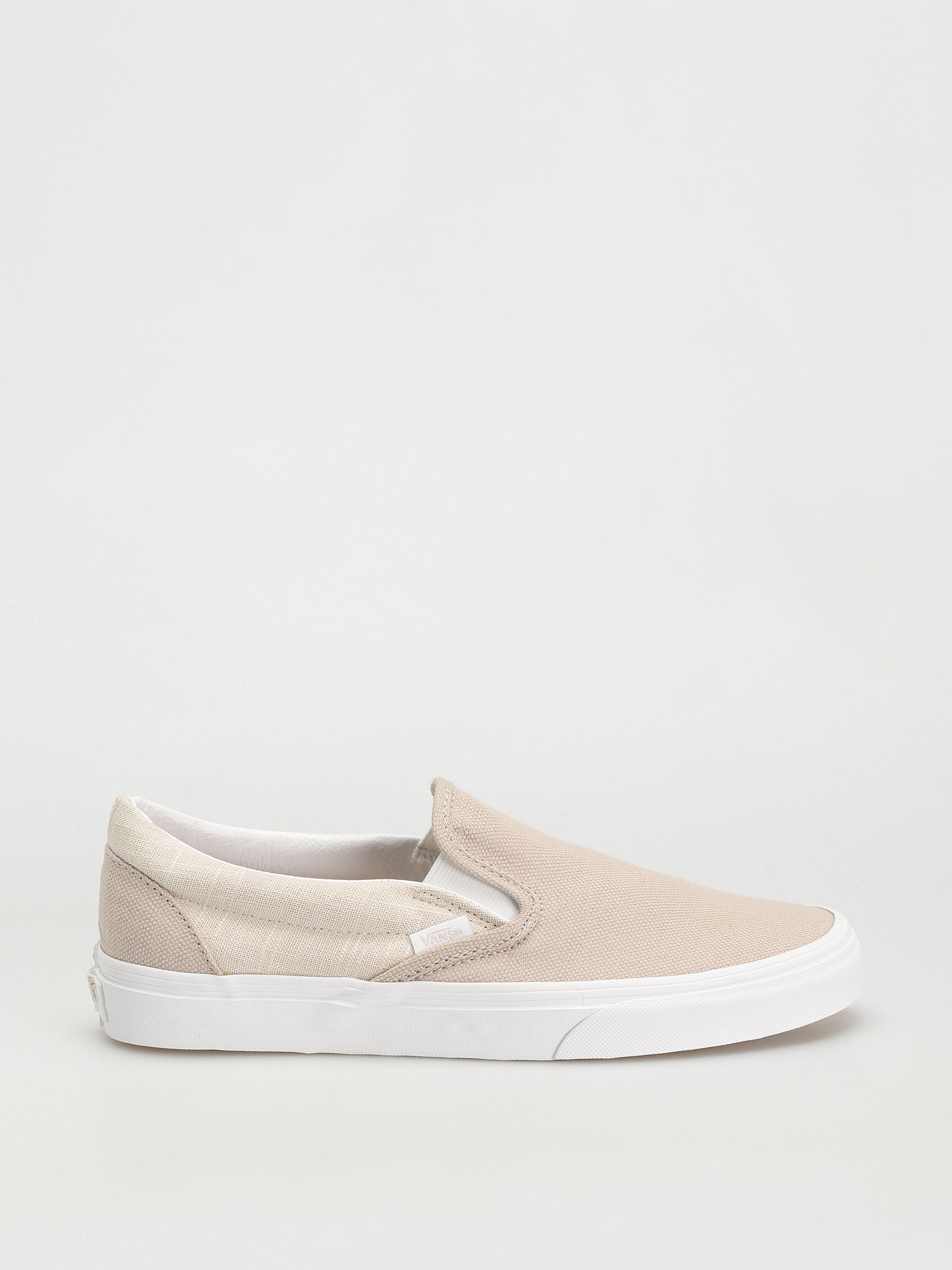 Buty Vans Classic Slip On - beżowy (summer linen natural)