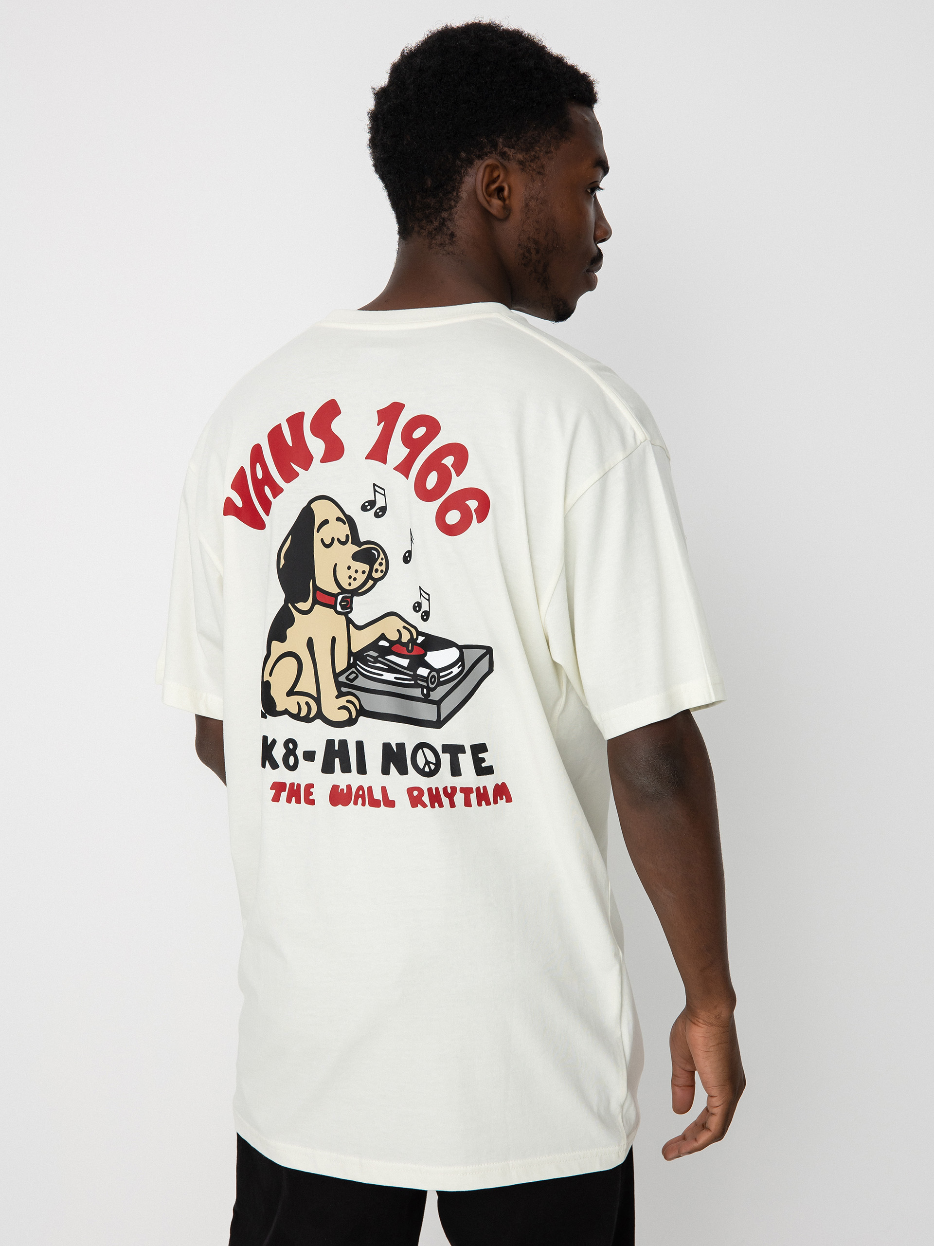 T-shirt Vans Rhythm Pup - żółty (marshmallow)