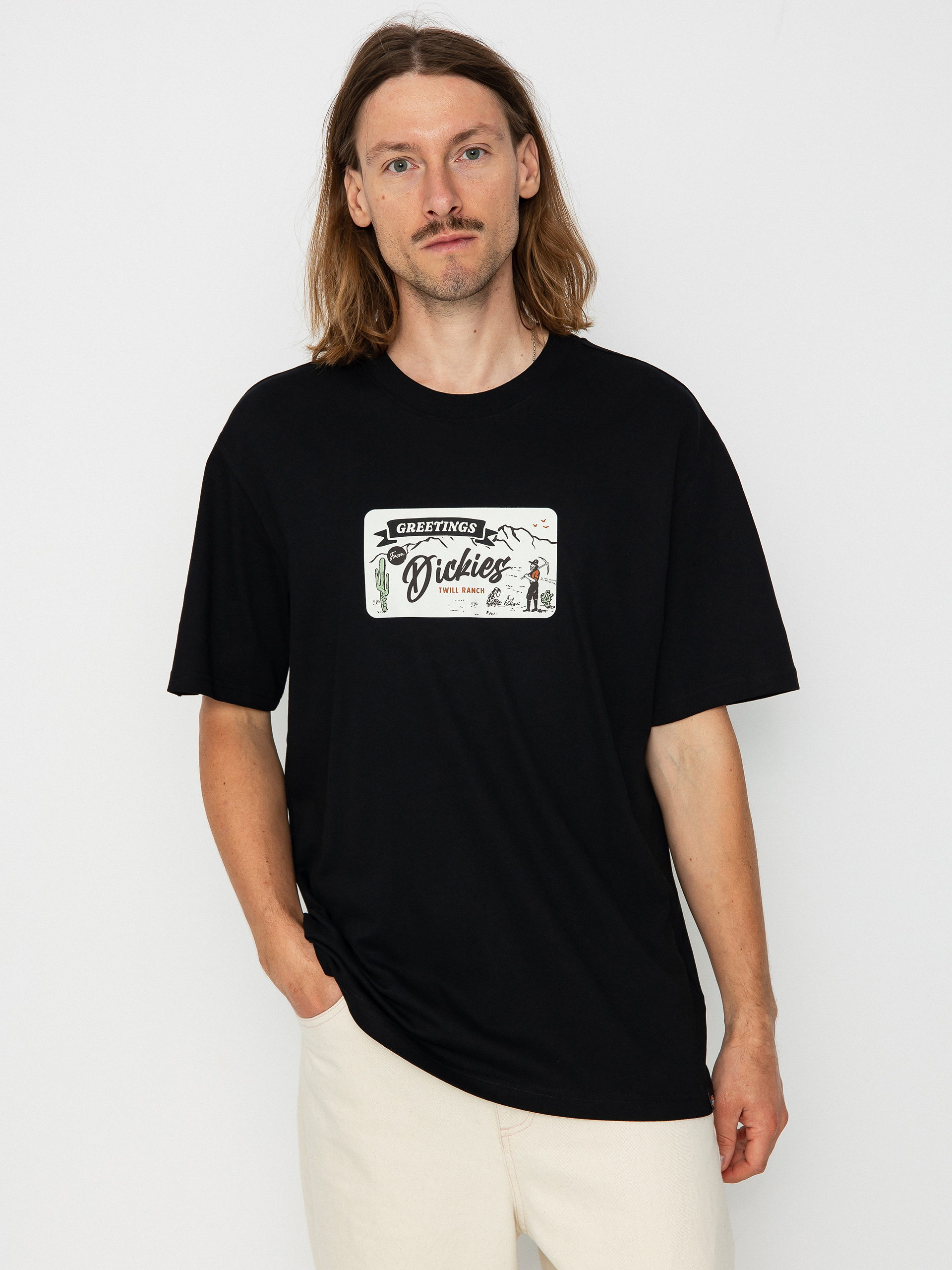 T-shirt Dickies Rossville - czarny (black)