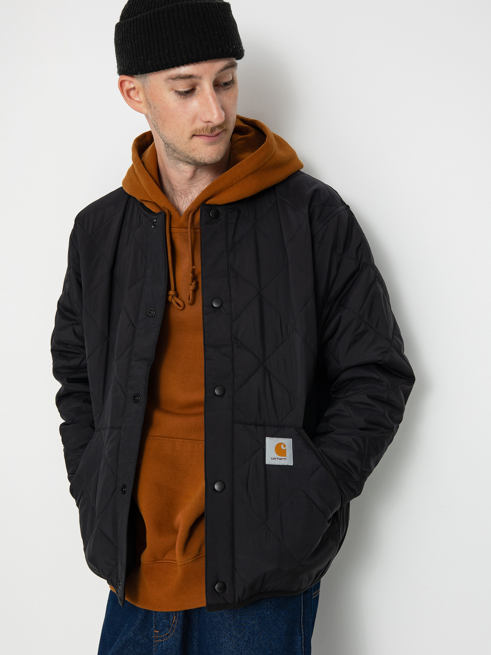 Kurtka Carhartt WIP Barrow Liner - czarny (black)