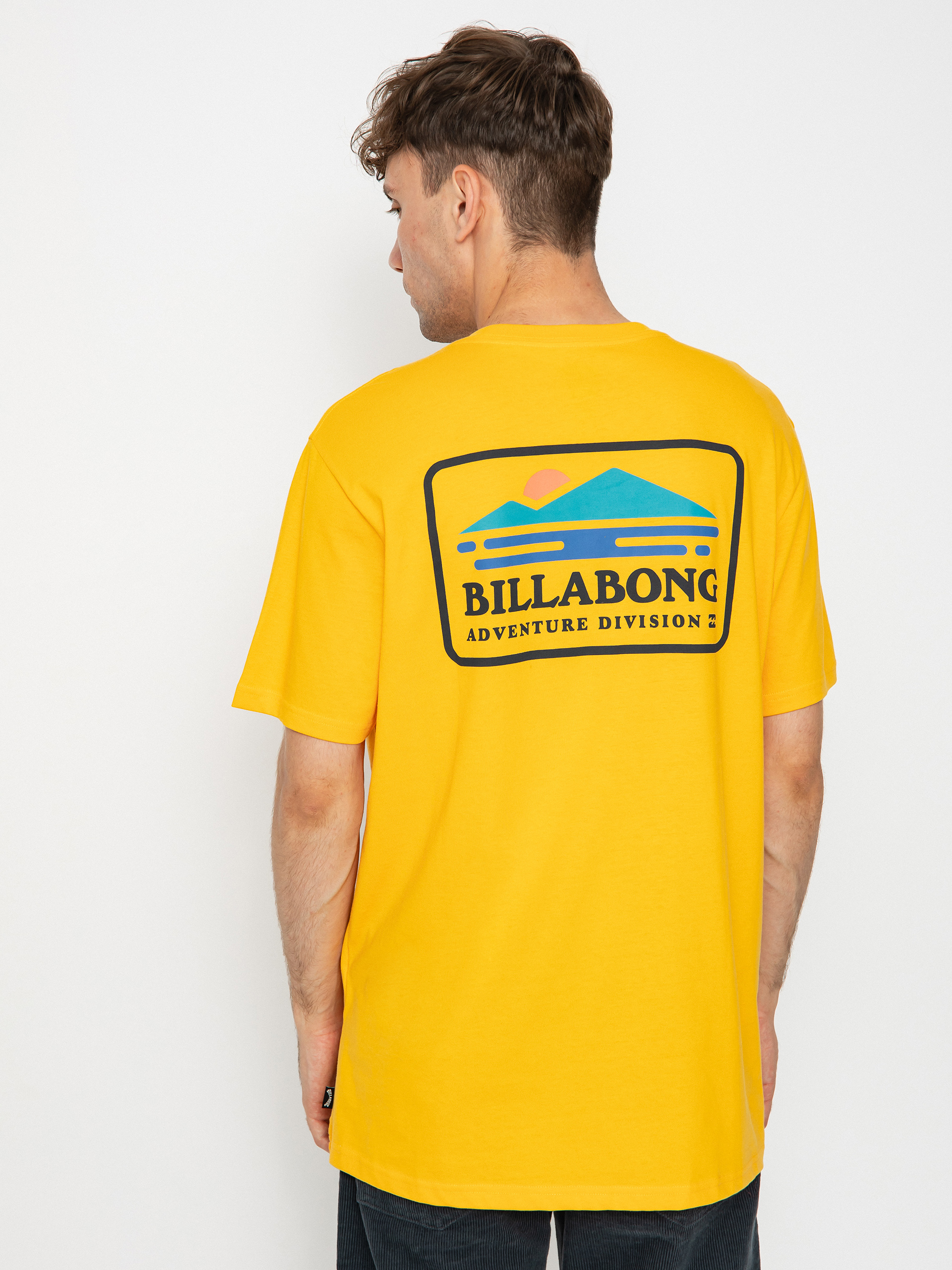 T-shirt Billabong Range - żółty (mango)