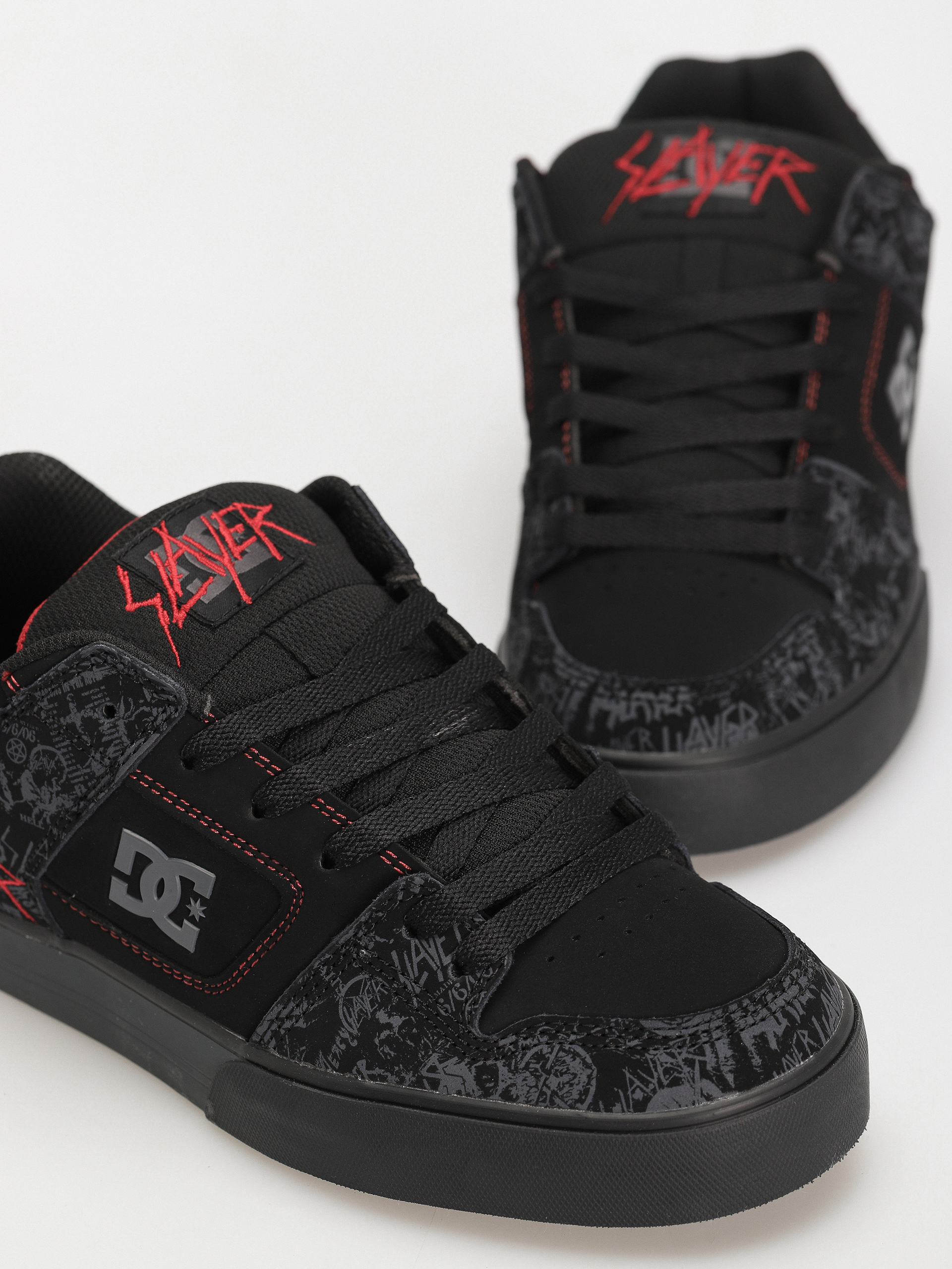 Buty DC X Slayer Pure - czarny (black/grey/red)