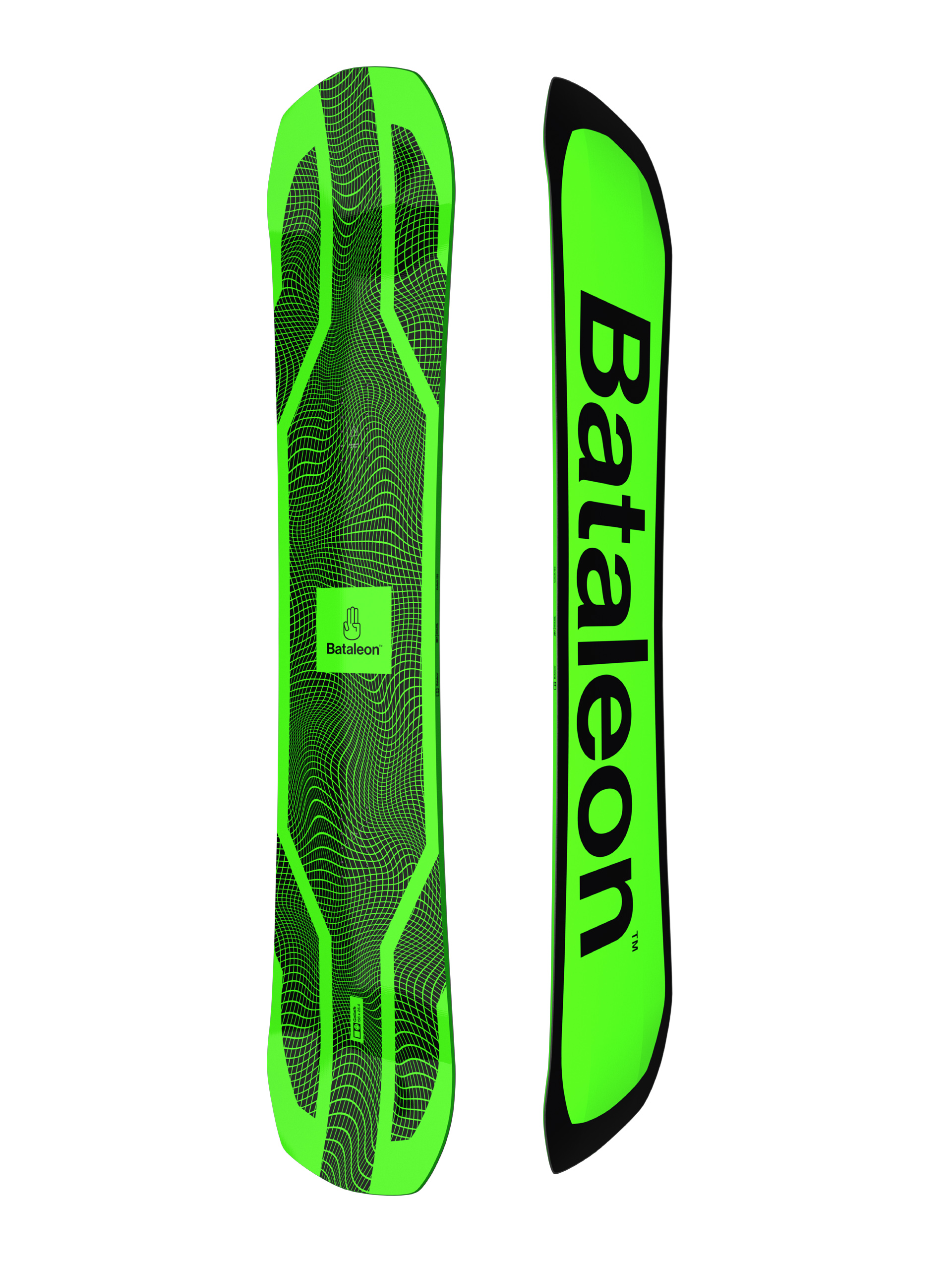 Deska snowboardowa Bataleon Goliath - czarny, zielony