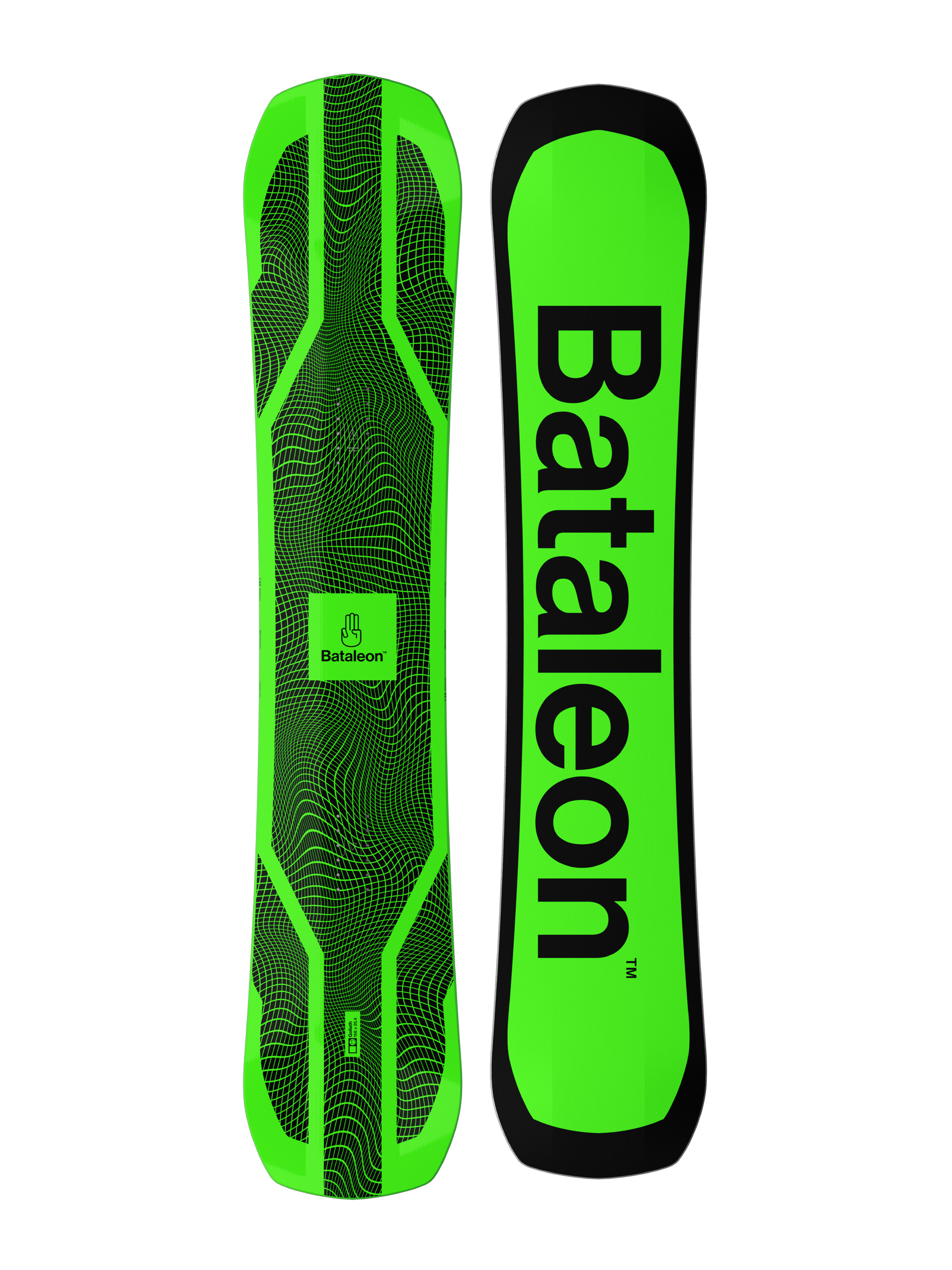 Deska snowboardowa Bataleon Goliath - czarny, zielony