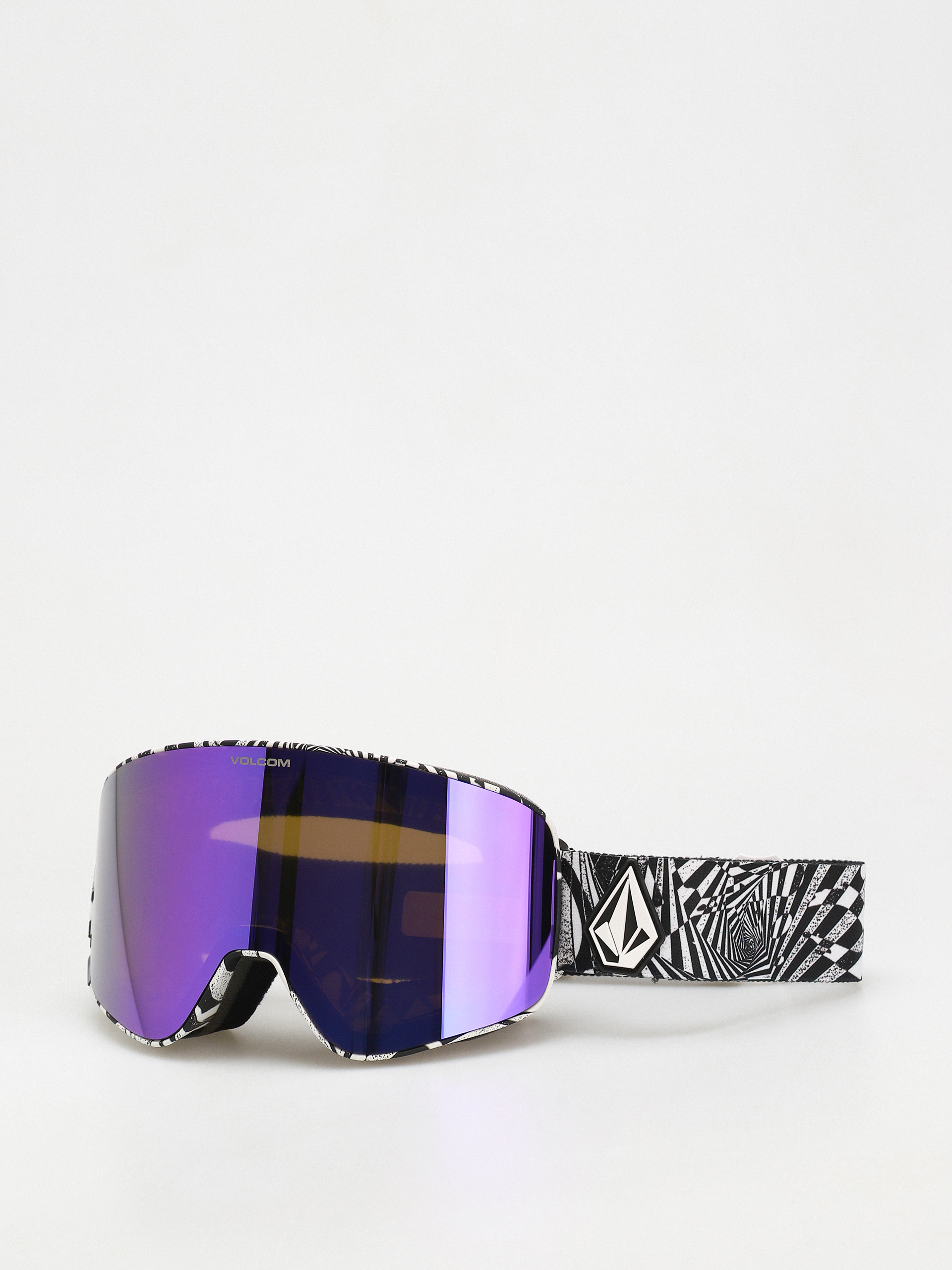 Gogle Volcom Odyssey - fioletowy (op art/purple/purple chrome+bl yellow)