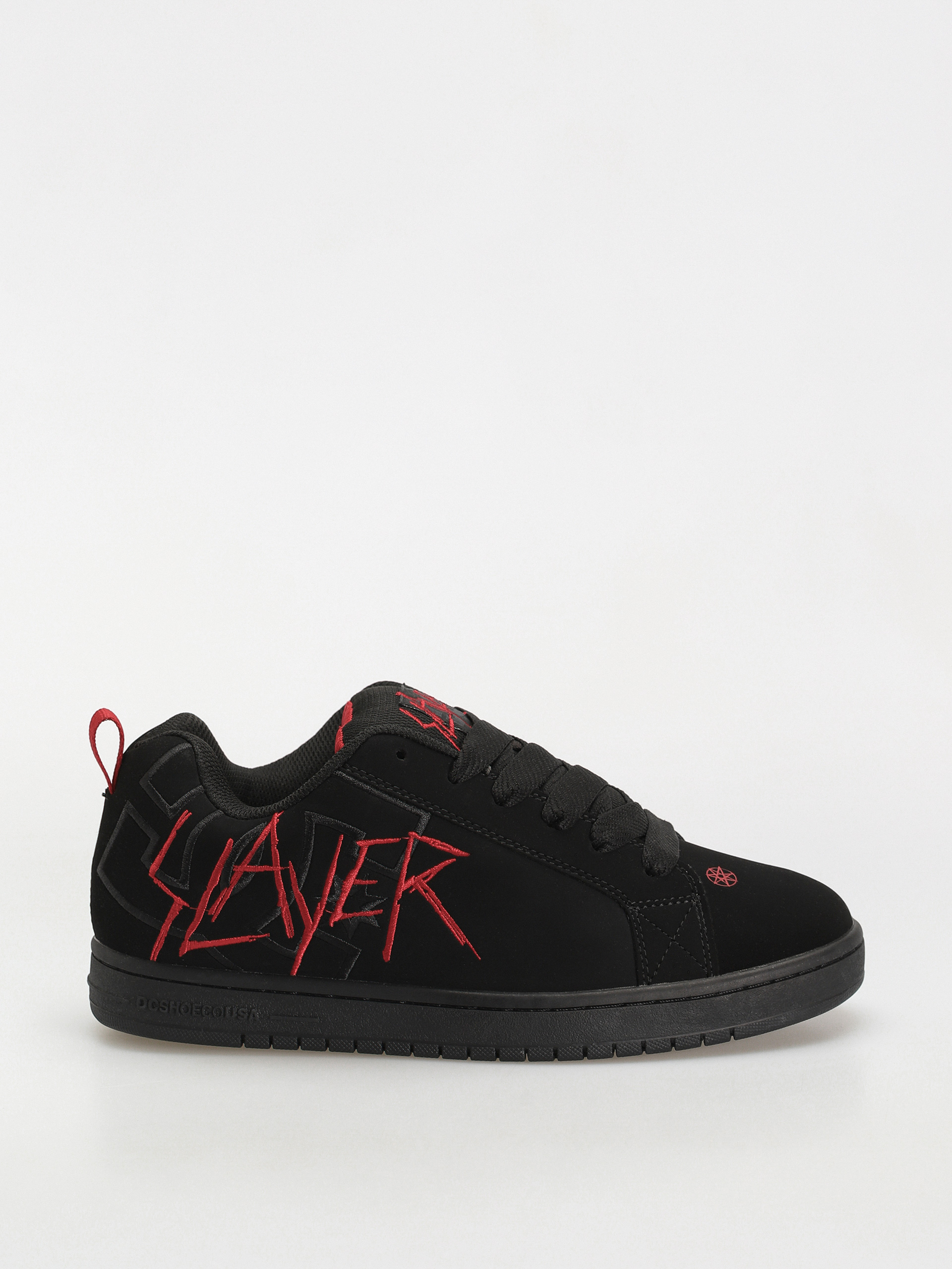 Buty DC X Slayer Court Graffik - czarny (black/black/red)
