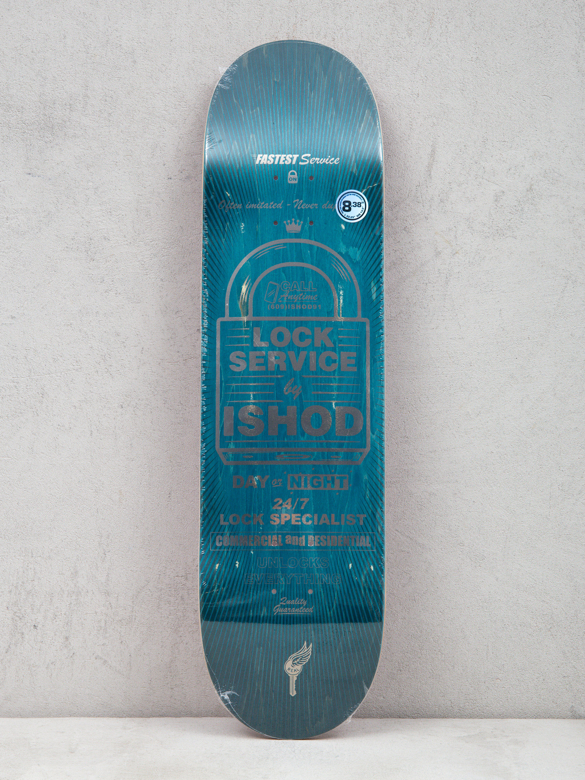 Deck Real Ishod On Lock (teal)