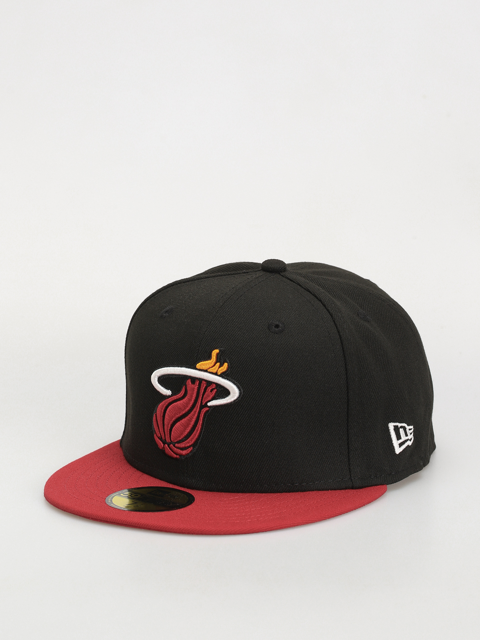 Czapka z daszkiem New Era NBA Essential 59Fifty Miami Heat - czarny ...