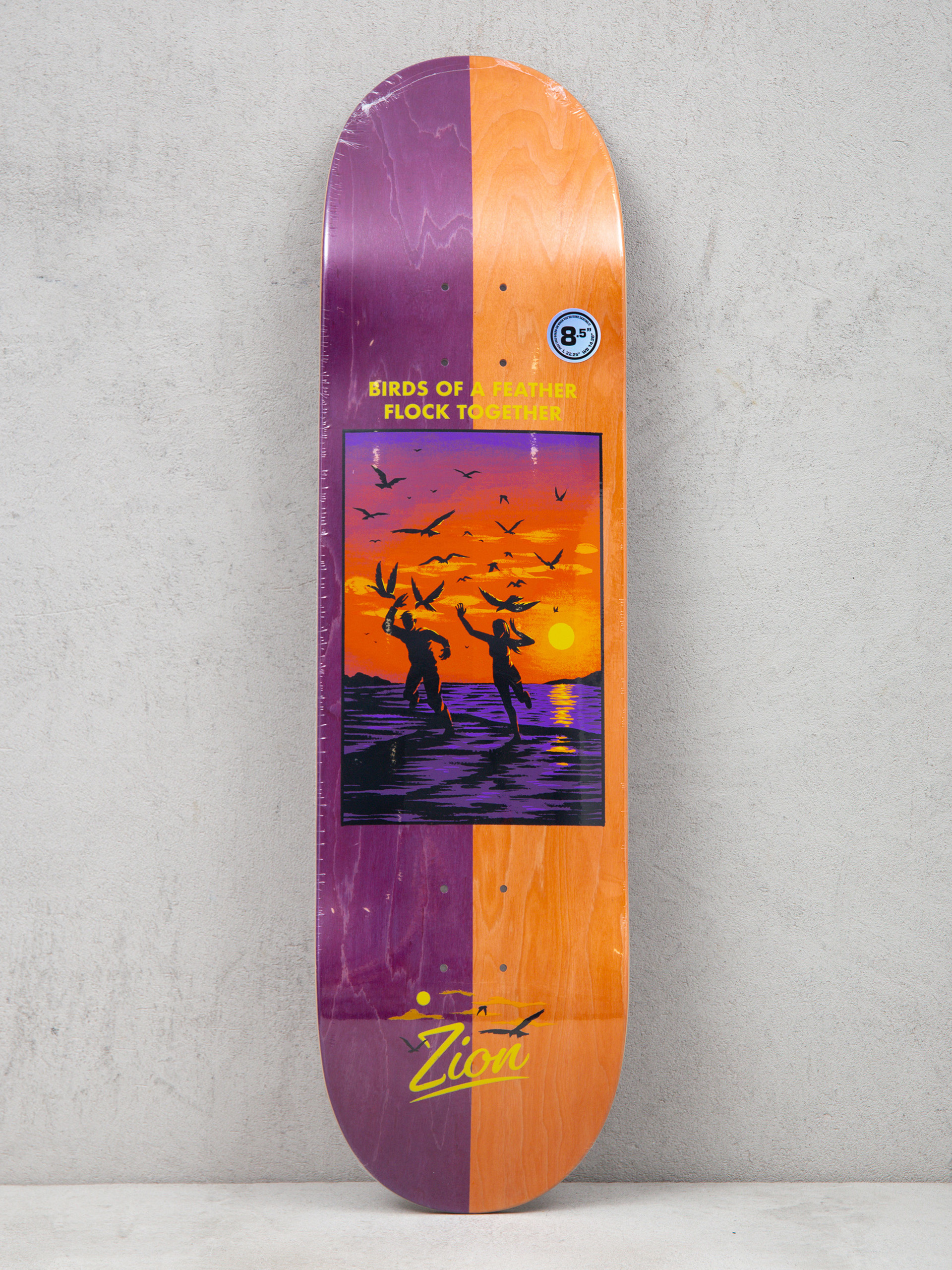Deck Real Zion Brightside (purple/orange)