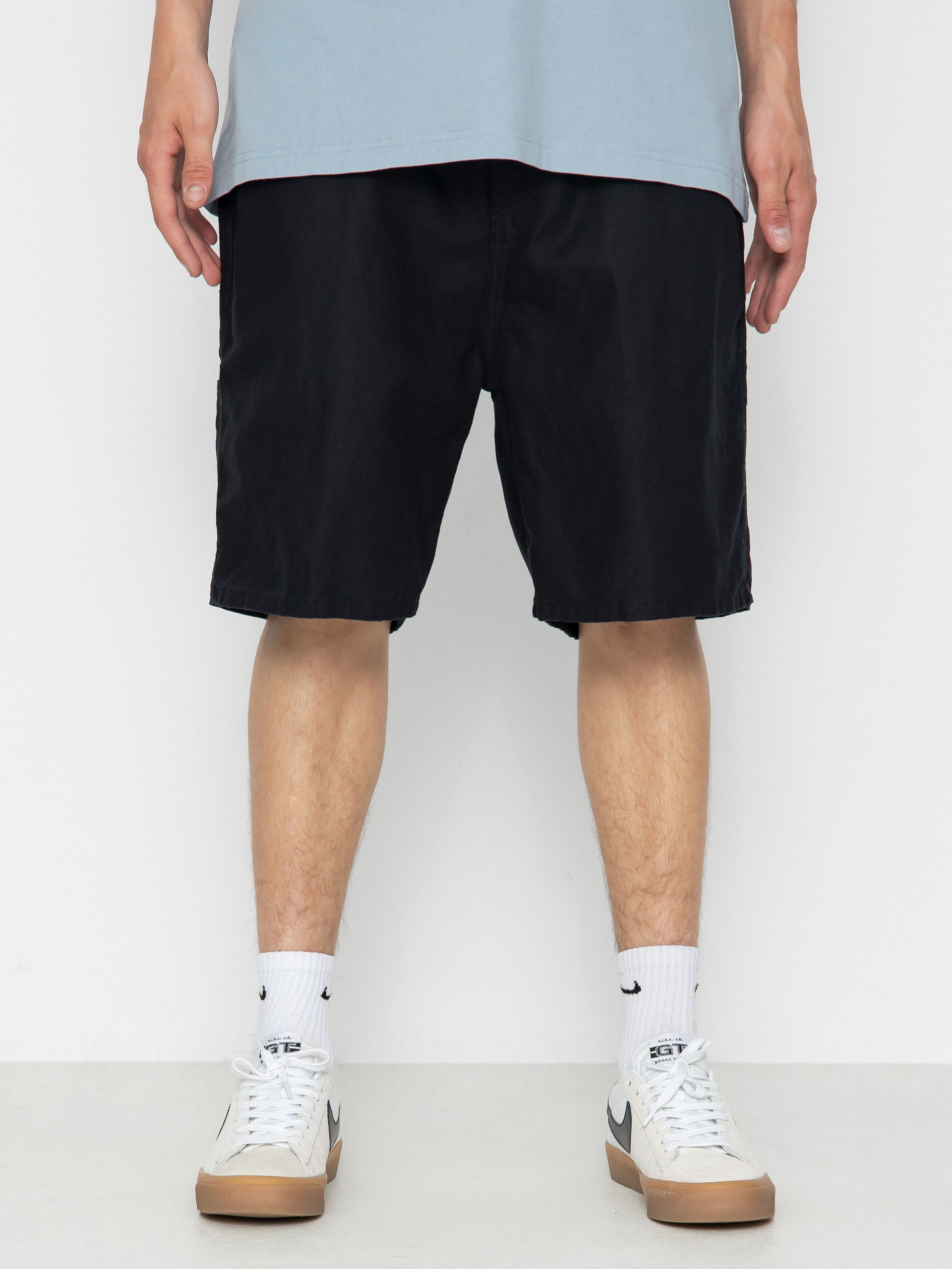 Szorty Carhartt WIP Walter Single Knee - czarny (black)