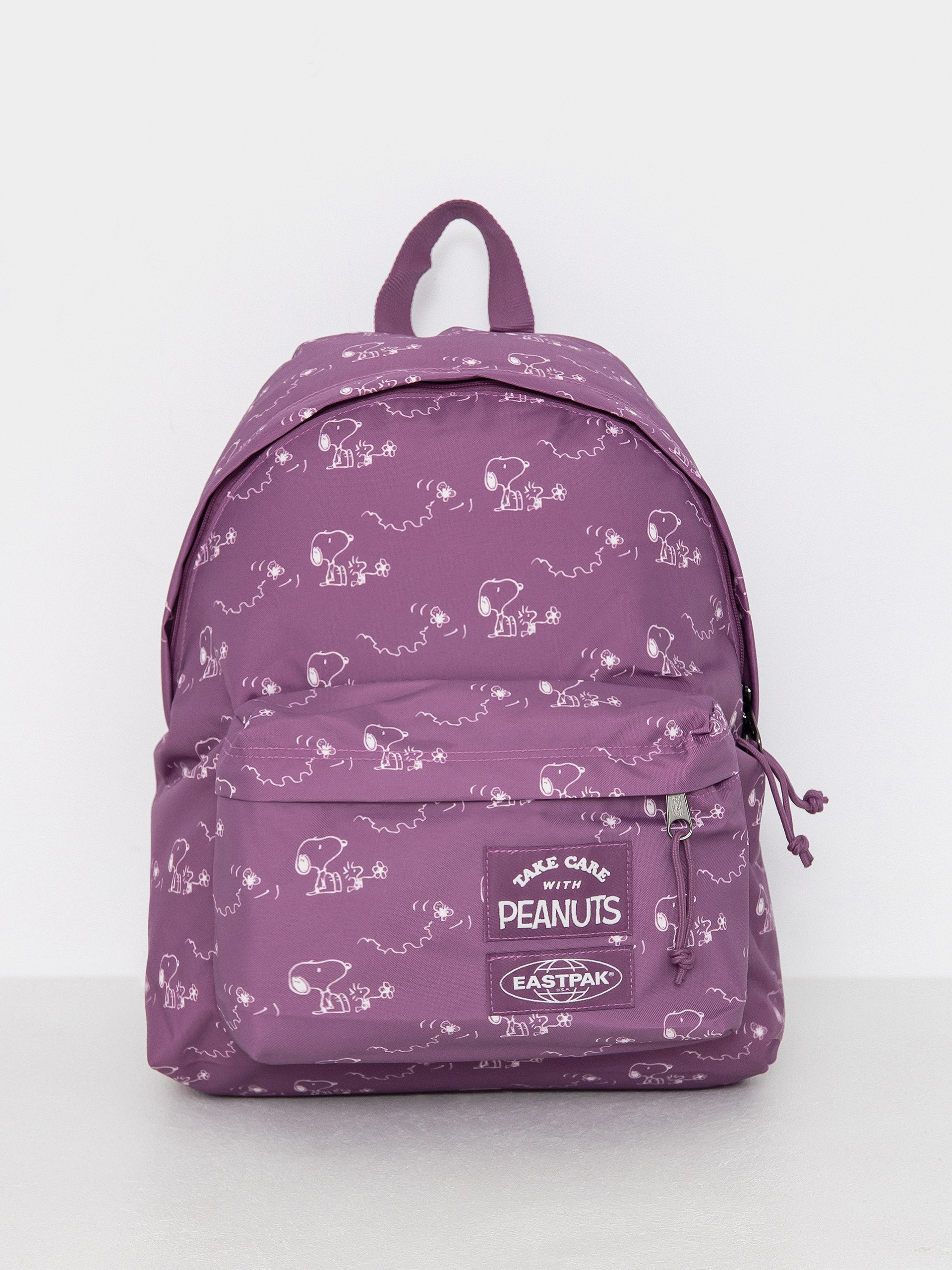 Plecak Eastpak X Peanuts Padded Pak'R - fioletowy (peanuts pink)