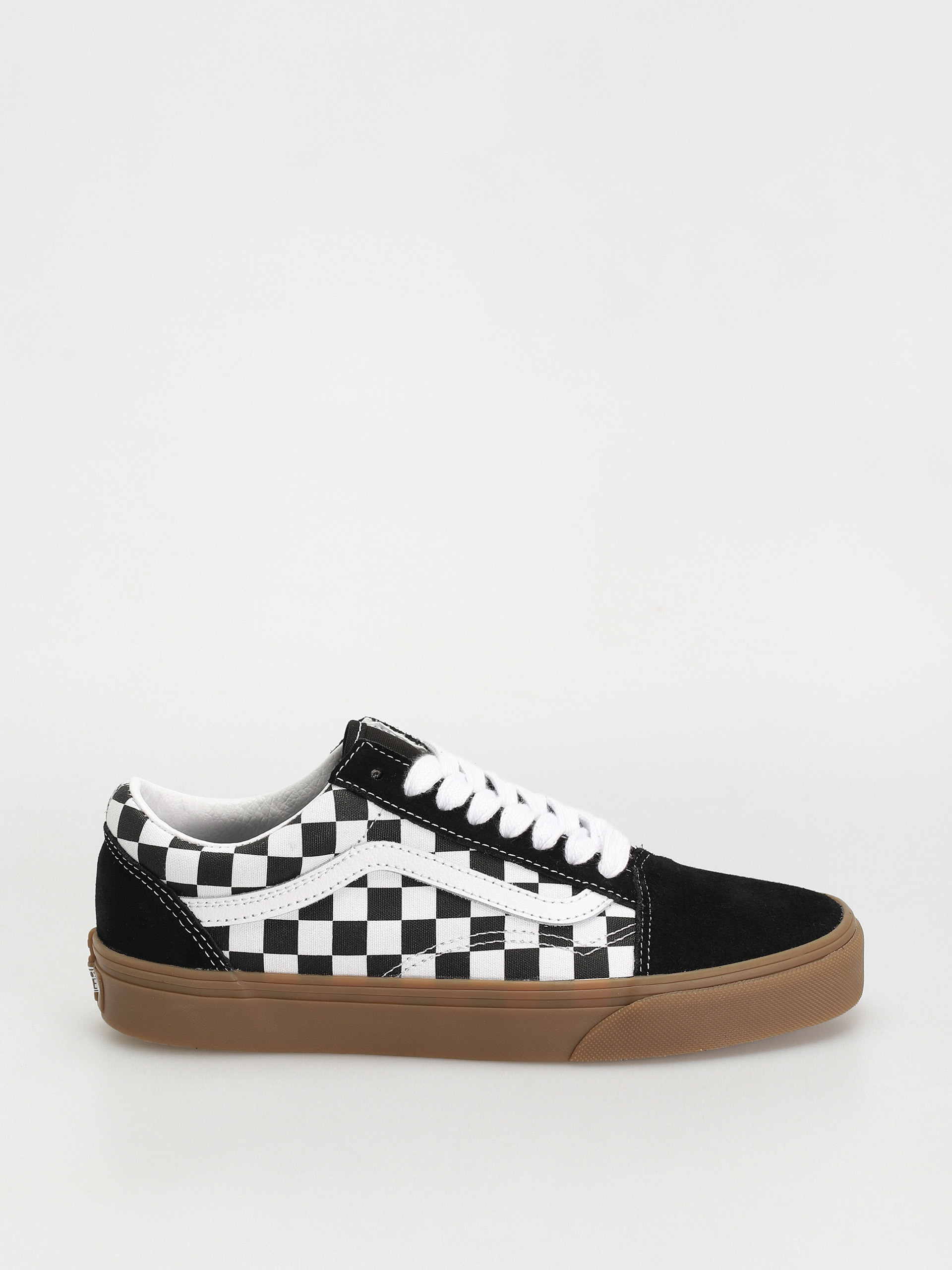 Buty Vans Old Skool - czarny (fat lace checker black)