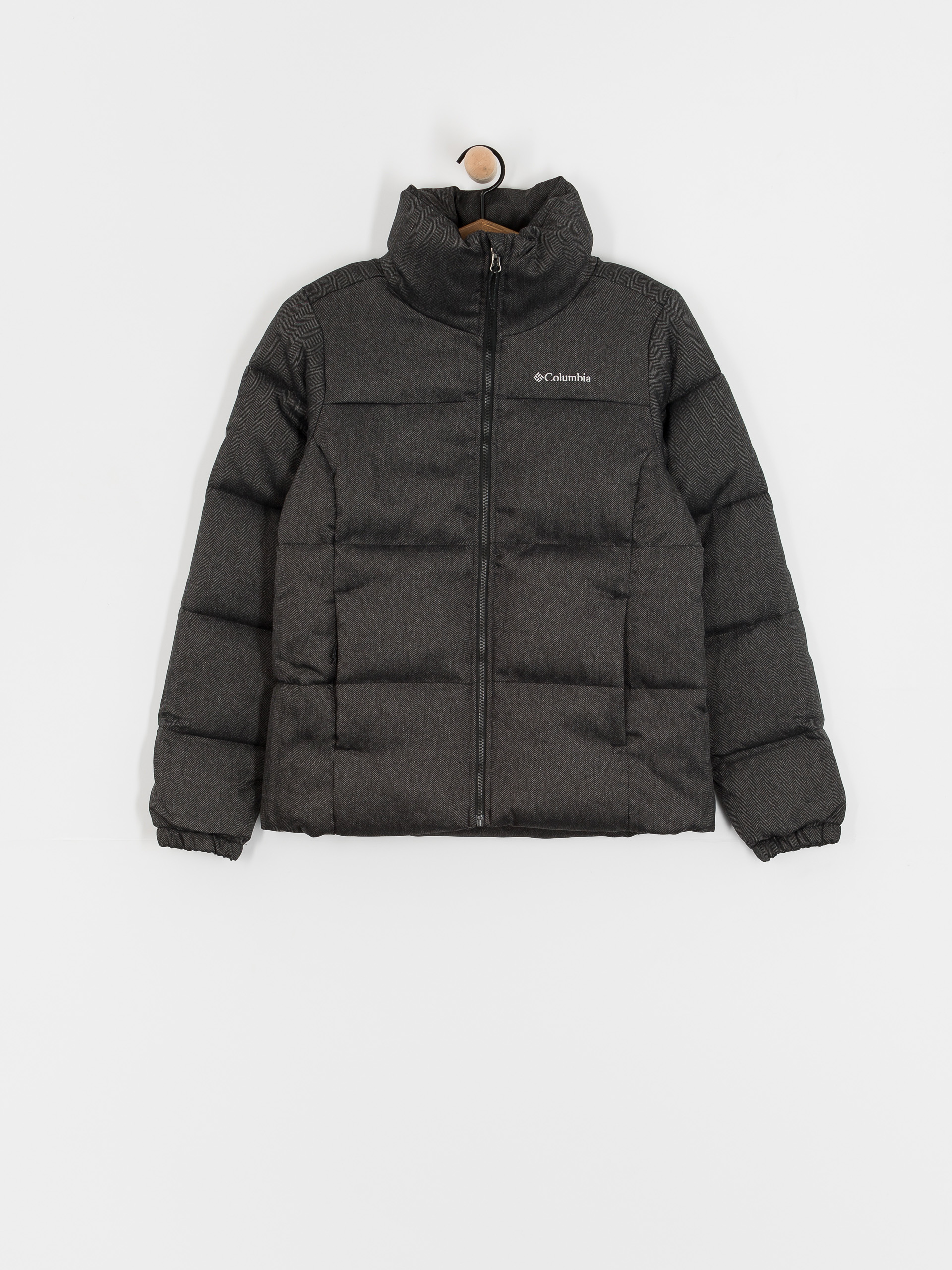 Kurtka Columbia Puffect Herringbone Wmn - czarny (black herringbo)