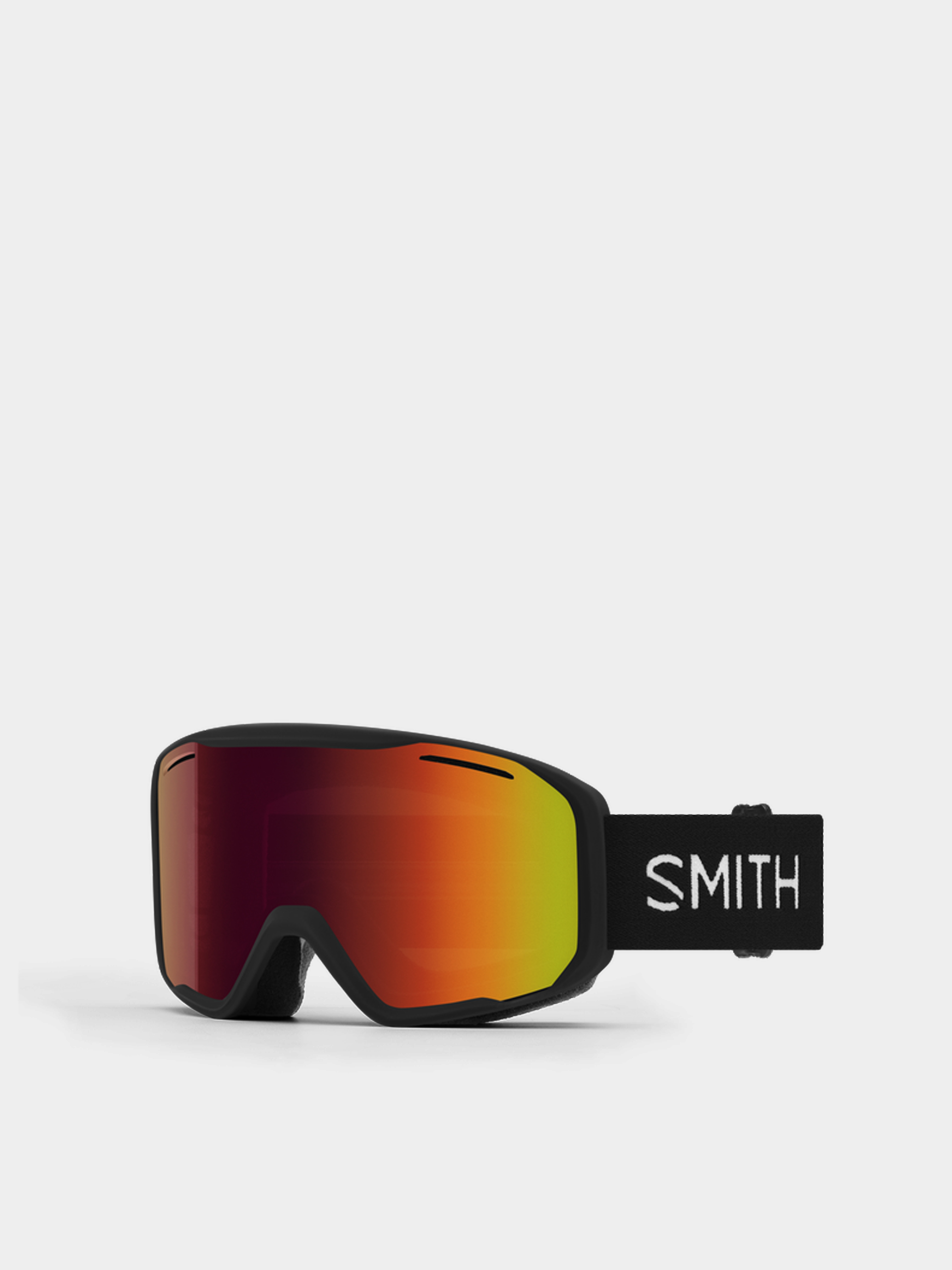 Gogle Smith Blazer Czarny Black Red Sol X Mirror