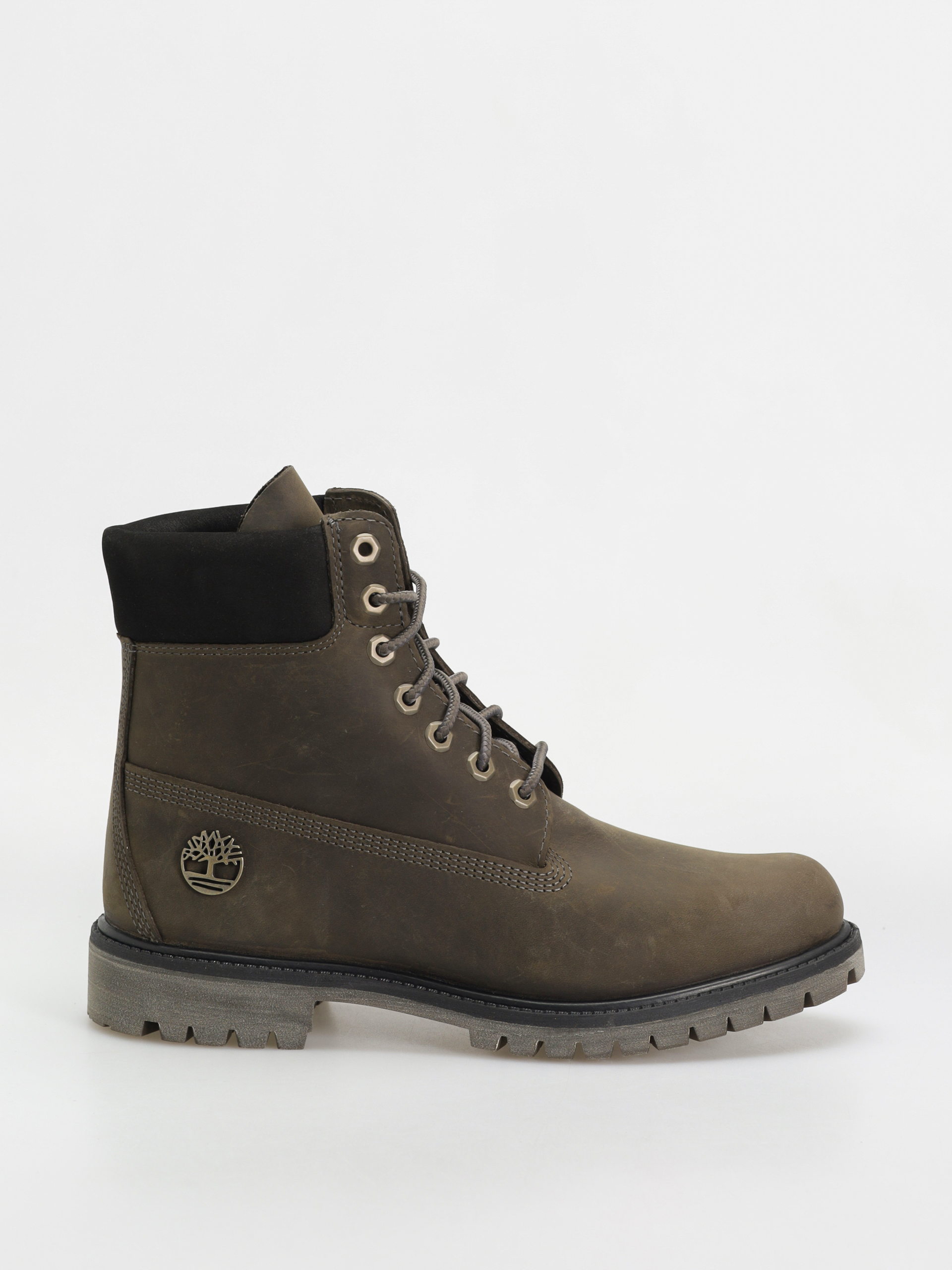 Buty zimowe Timberland Premium 6 In Lace - szary (medium grey full grain)