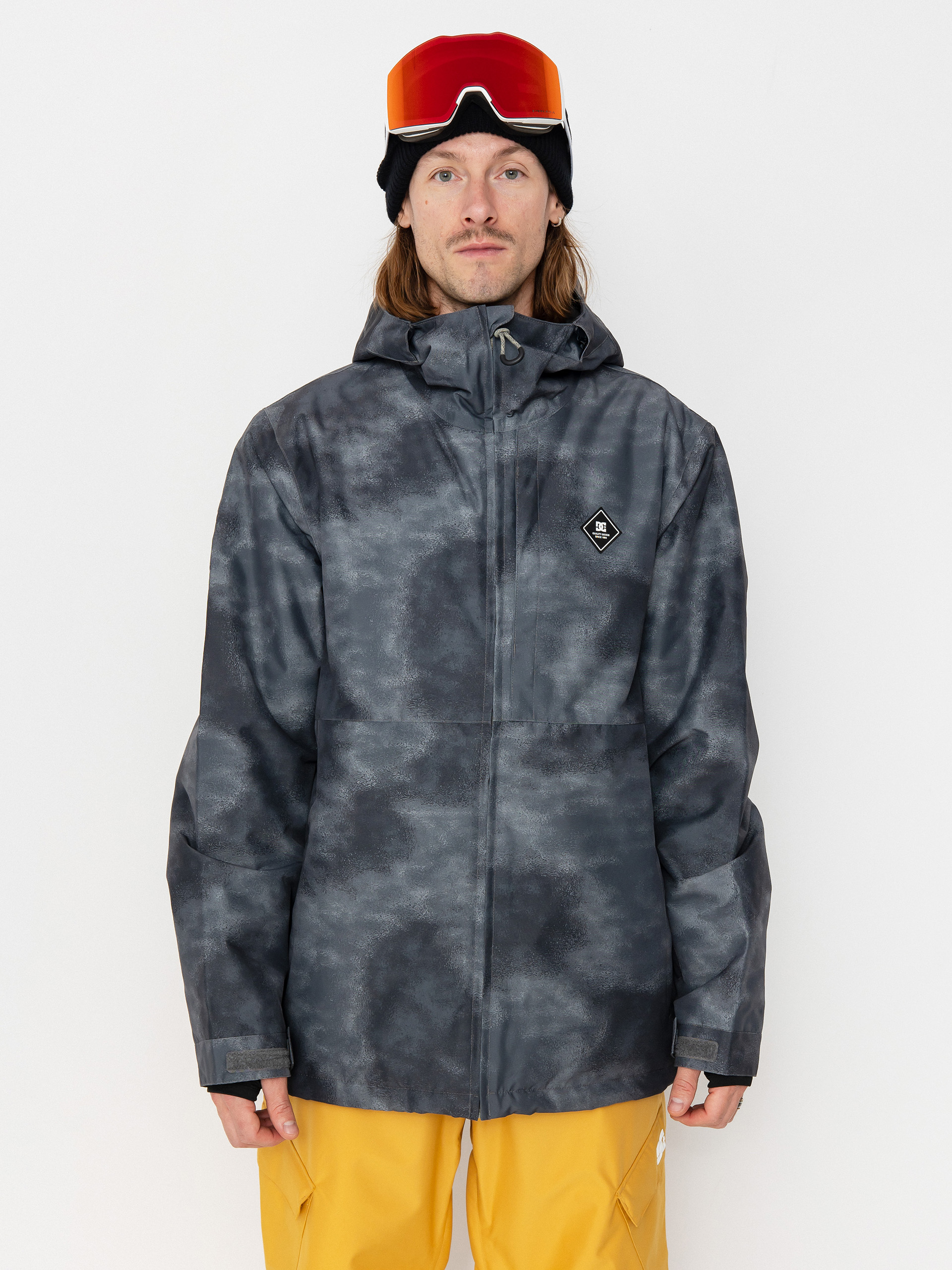 Kurtka snowboardowa DC Basis Print - szary (overspray)