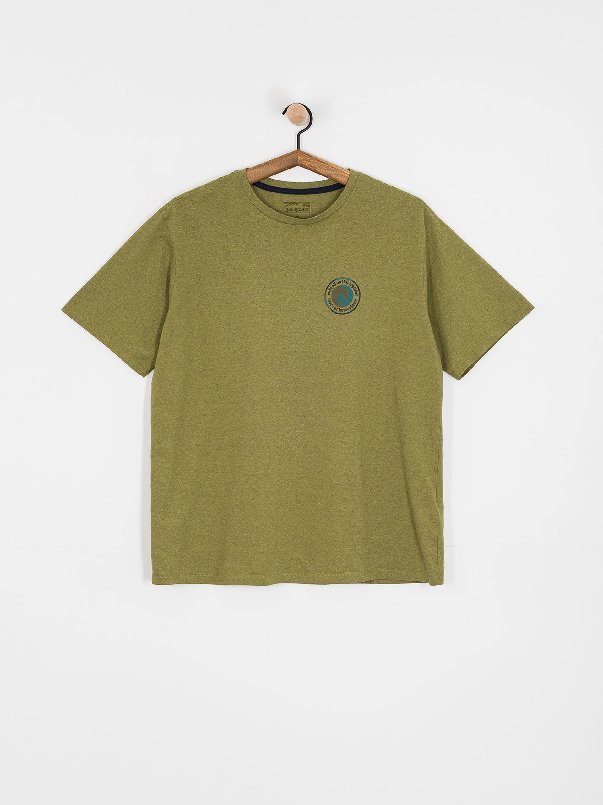 T-shirt Patagonia Unity Fitz Responsibili - zielony (graze green)