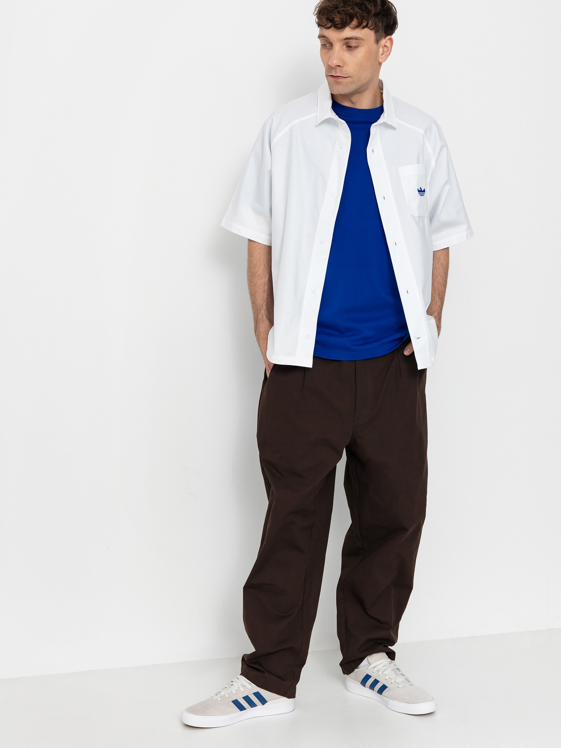 Koszula adidas Shmoo Cs Button - biały (white)