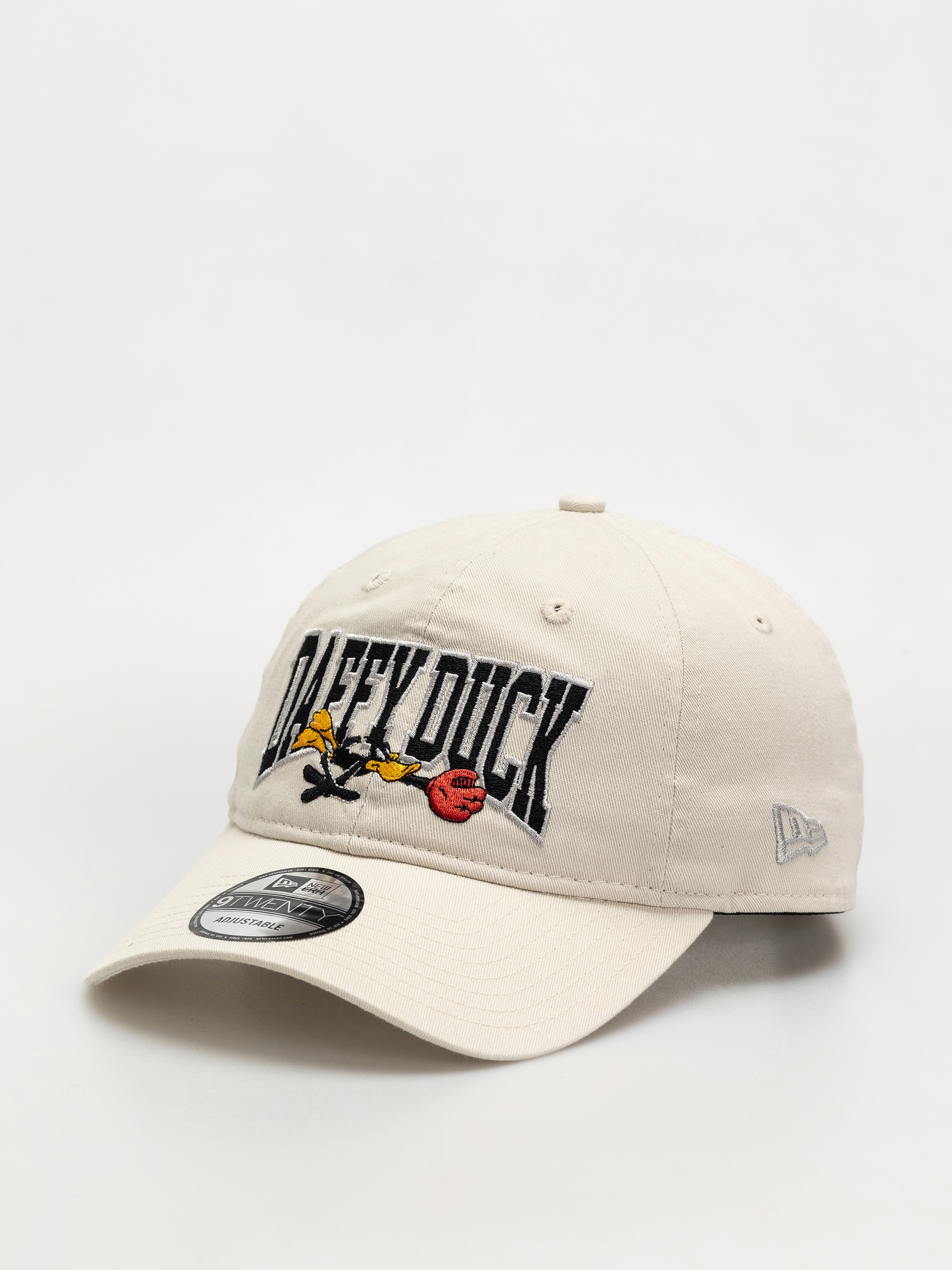 Czapka z daszkiem New Era Wb Washed 9Twenty Daffy - biały, beżowy (light beige)