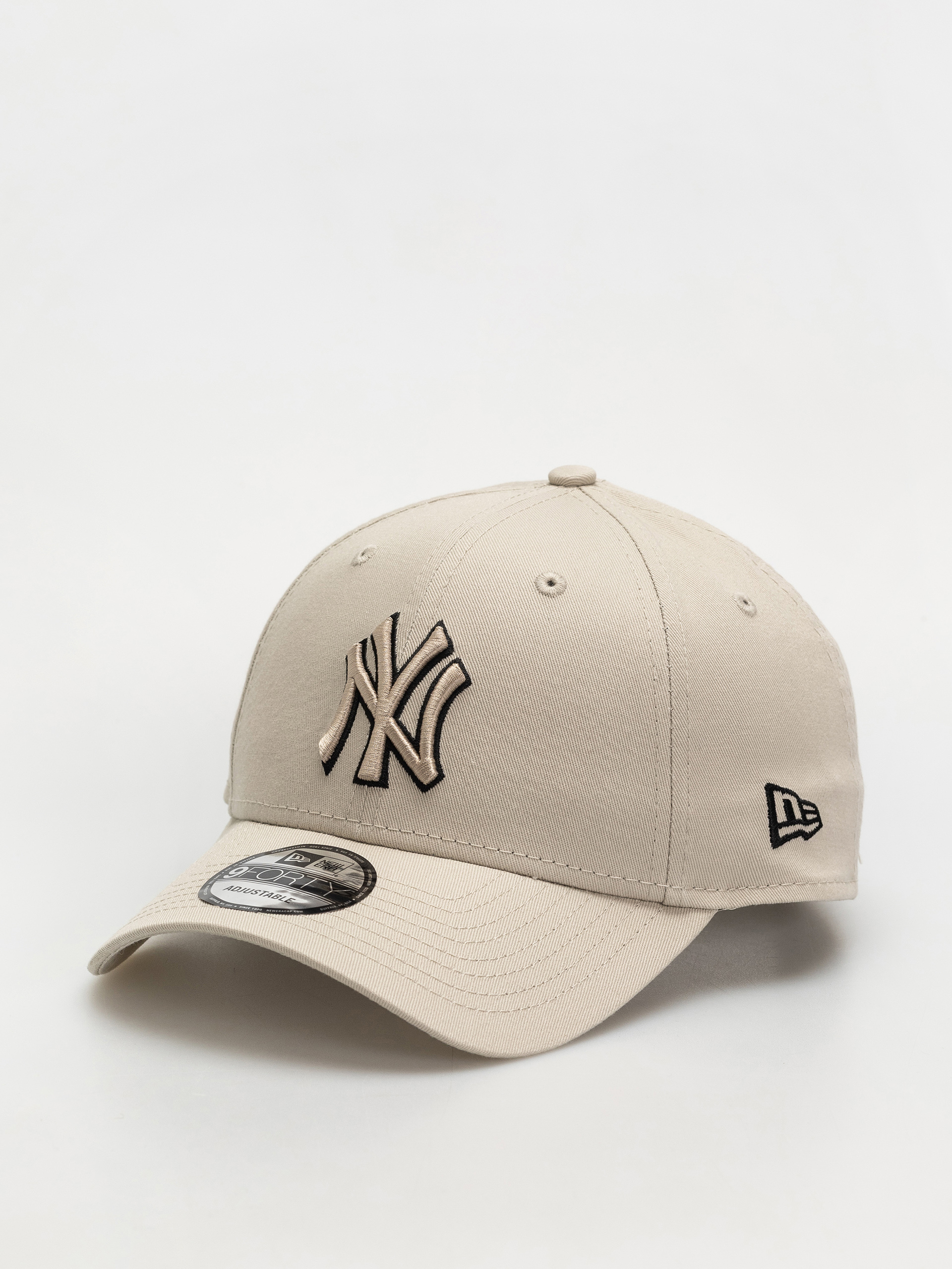 Czapka z daszkiem New Era Team Outline 9Forty New York Yankees - beżowy (light beige)