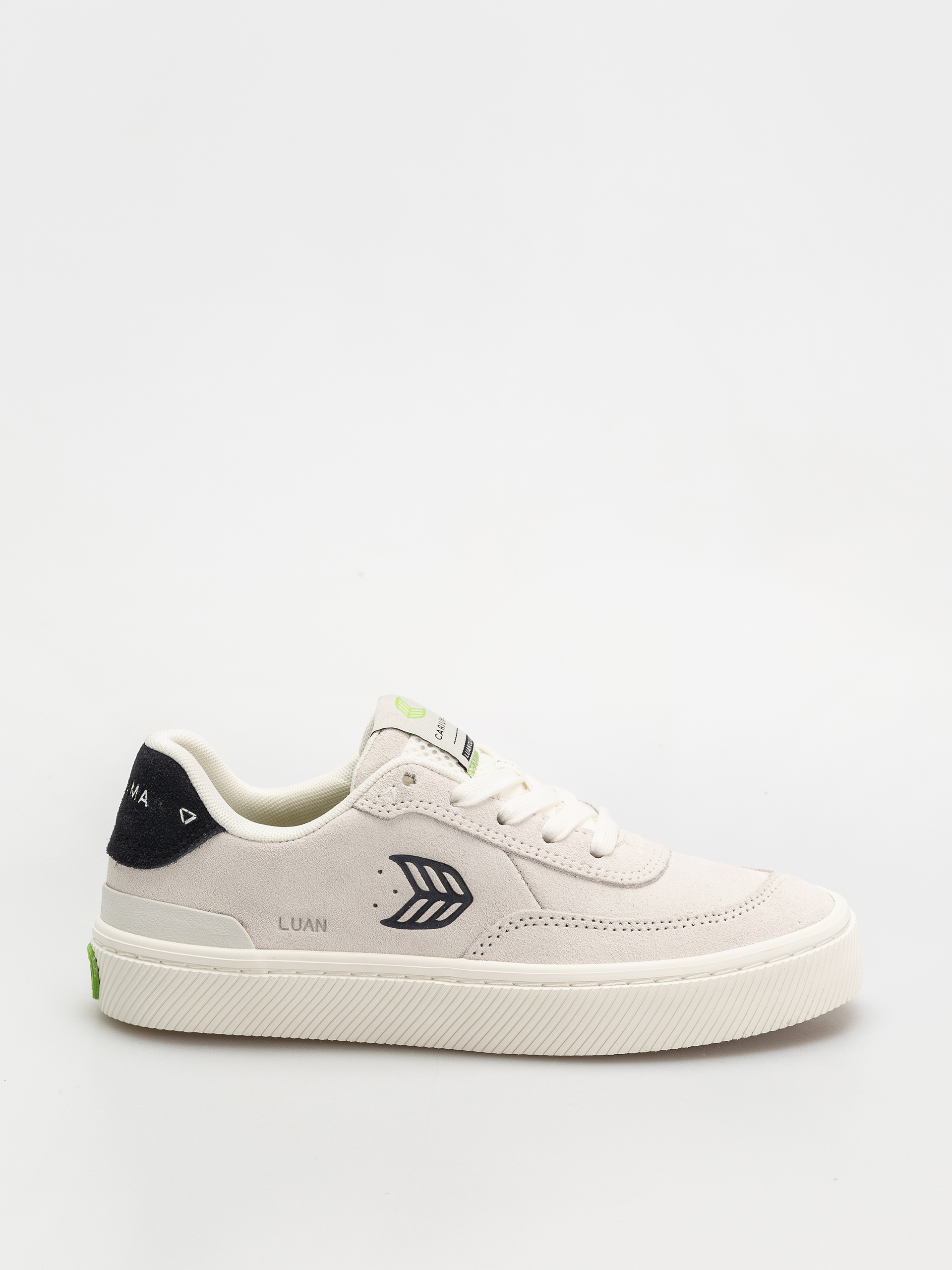 Buty Cariuma Luan Pro Wmn - szary (smoke white suede black logo)