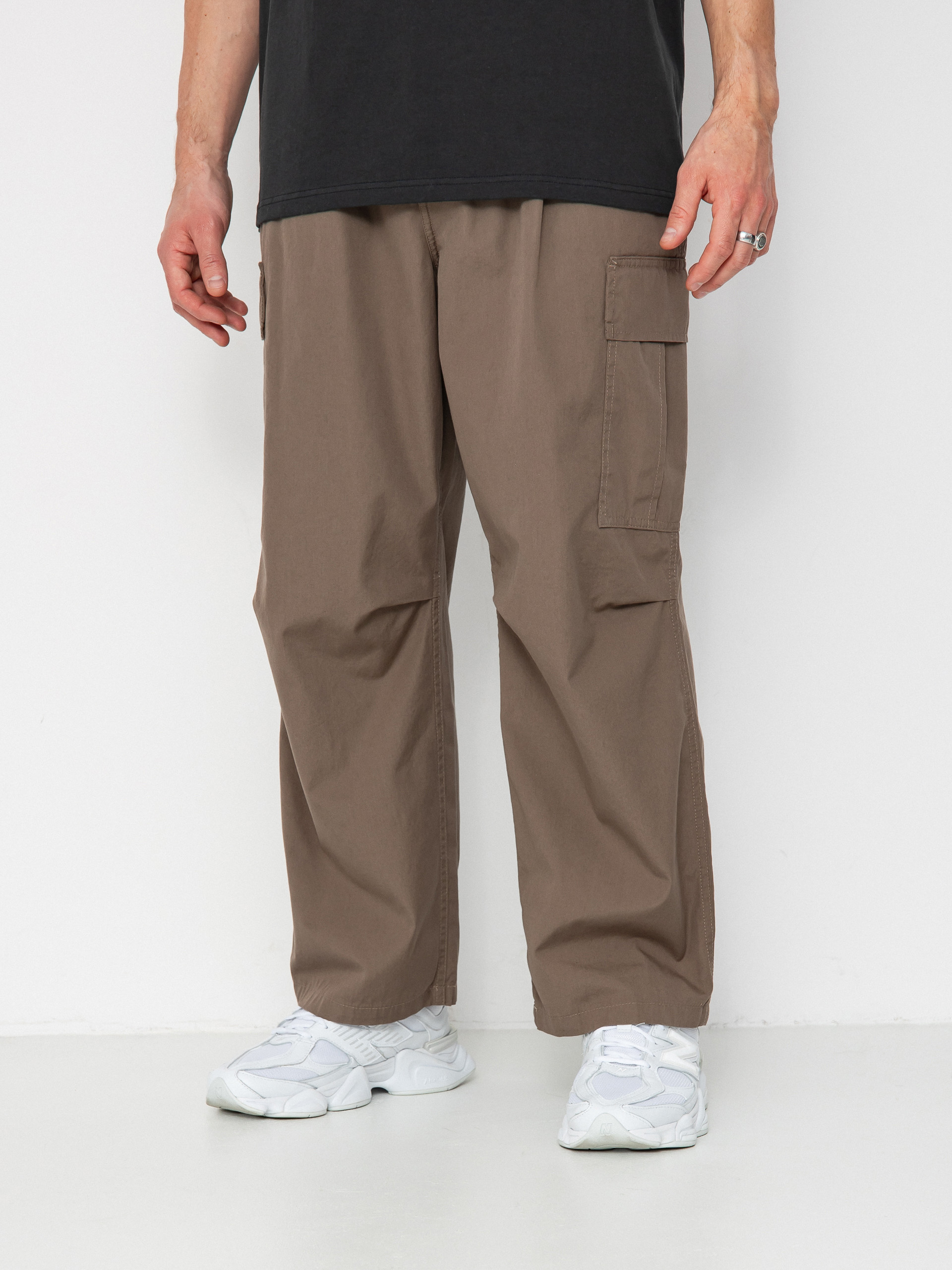 Spodnie Carhartt WIP Cole Cargo - brązowy (branch)