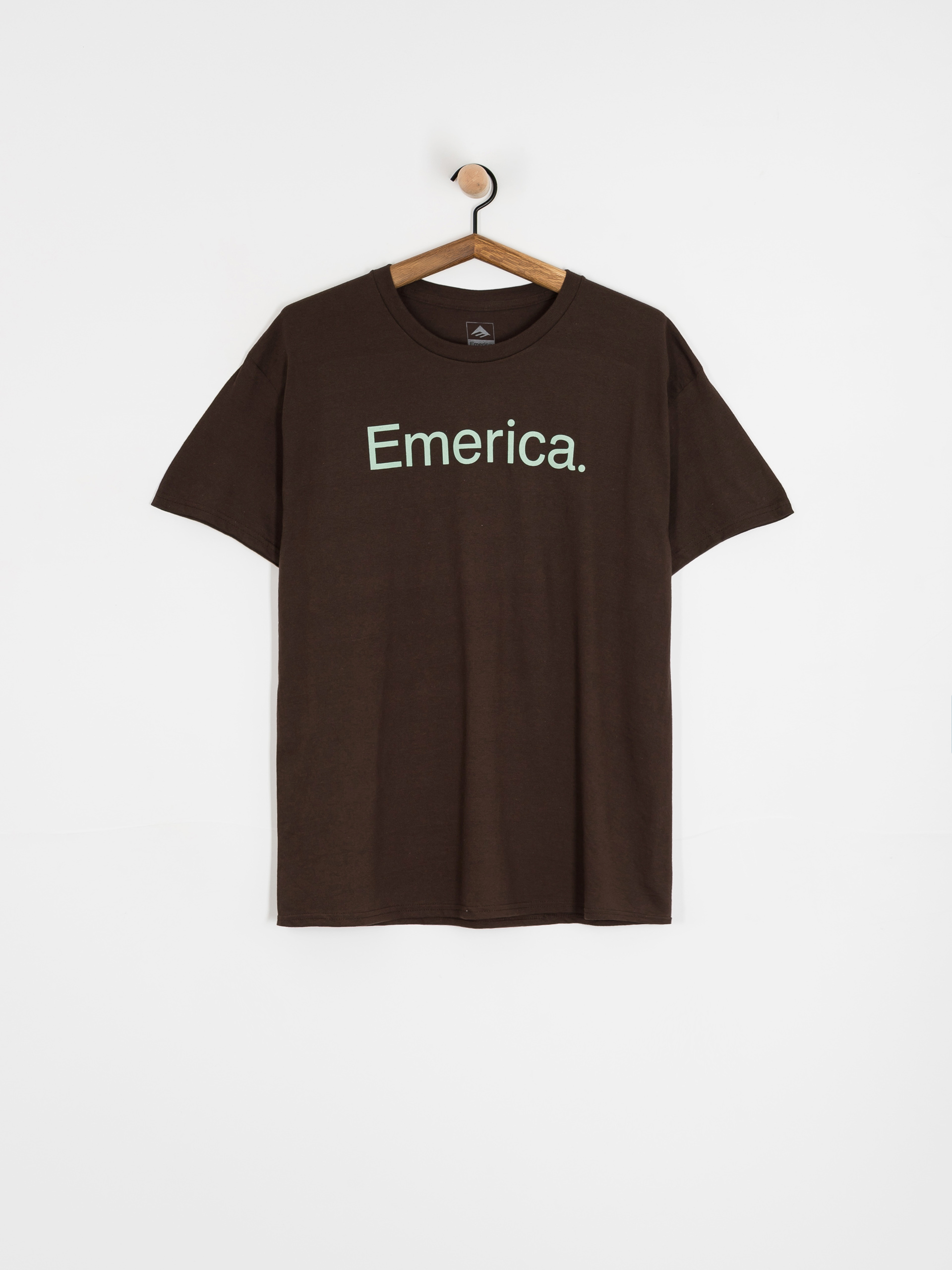 T-shirt Emerica Pure - brązowy (chocolate)