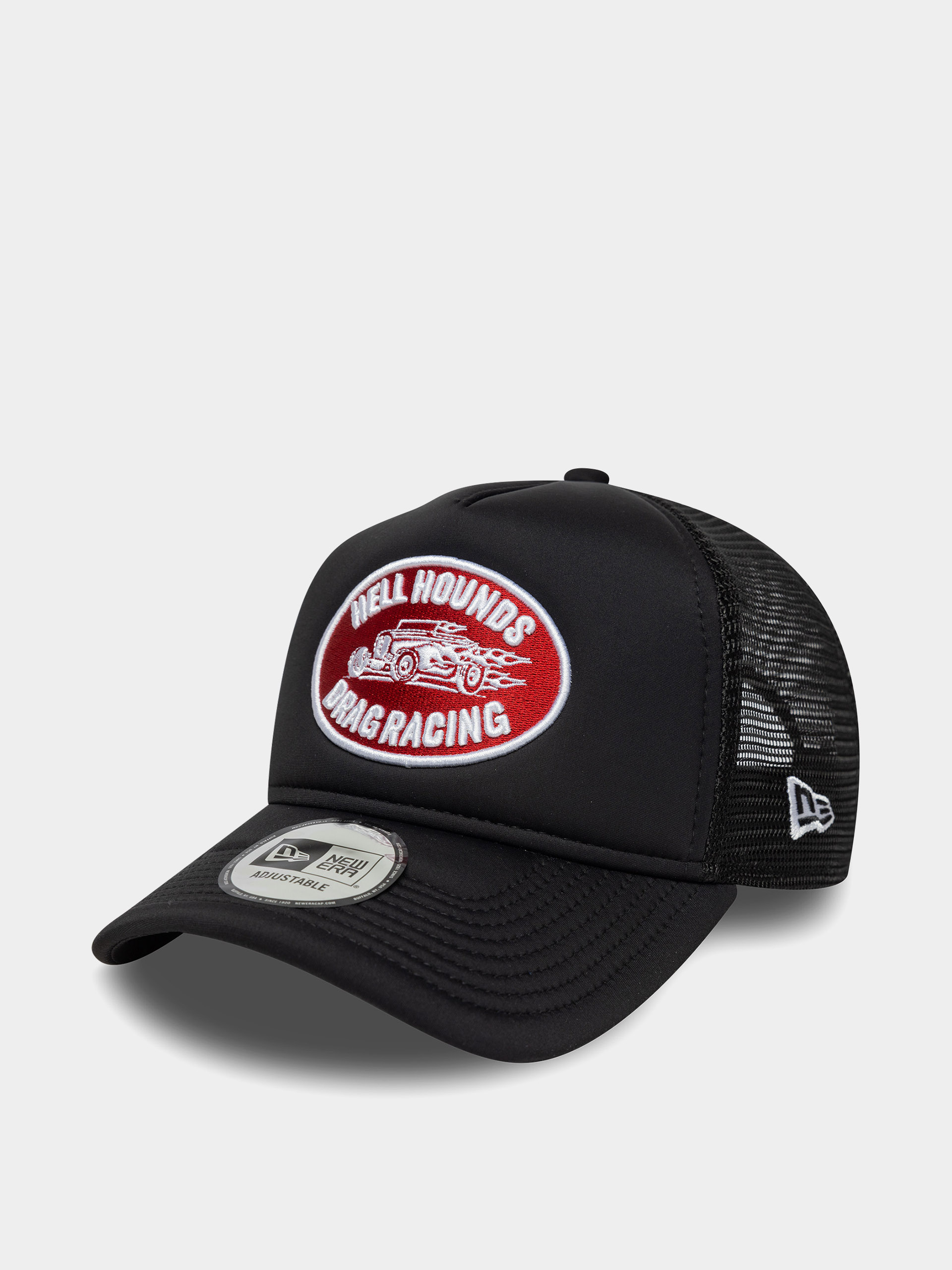 Czapka z daszkiem New Era Graphic Patch Trucker - czarny (black)