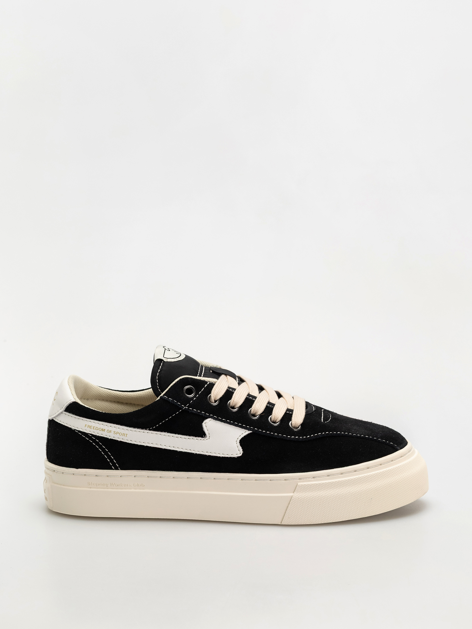 Buty Stepney Workers Club Dellow S-Strike - czarny (suede black/white)