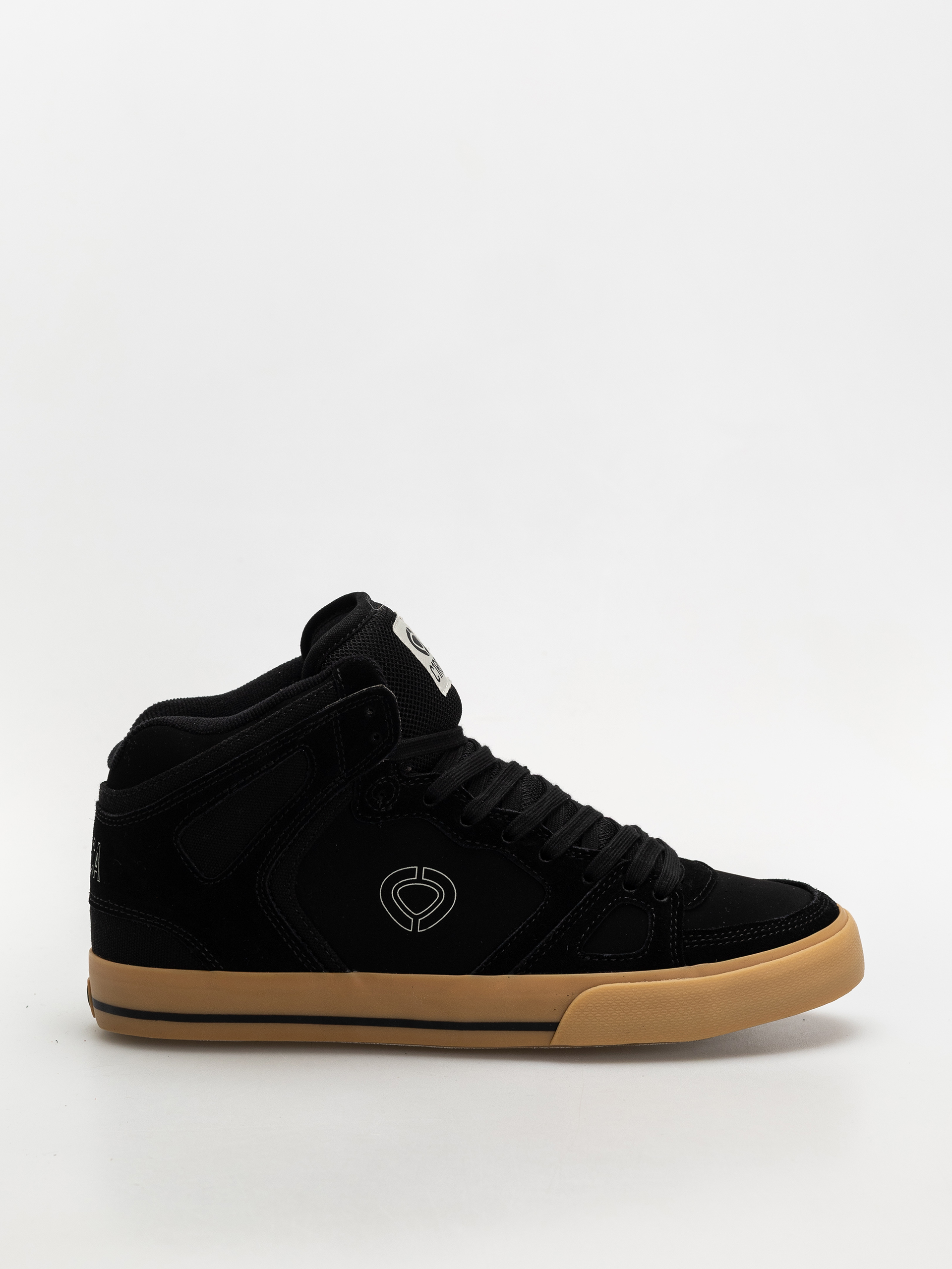 Buty Circa 99 Vulc Hi - czarny (black/gum/suede/mesh)