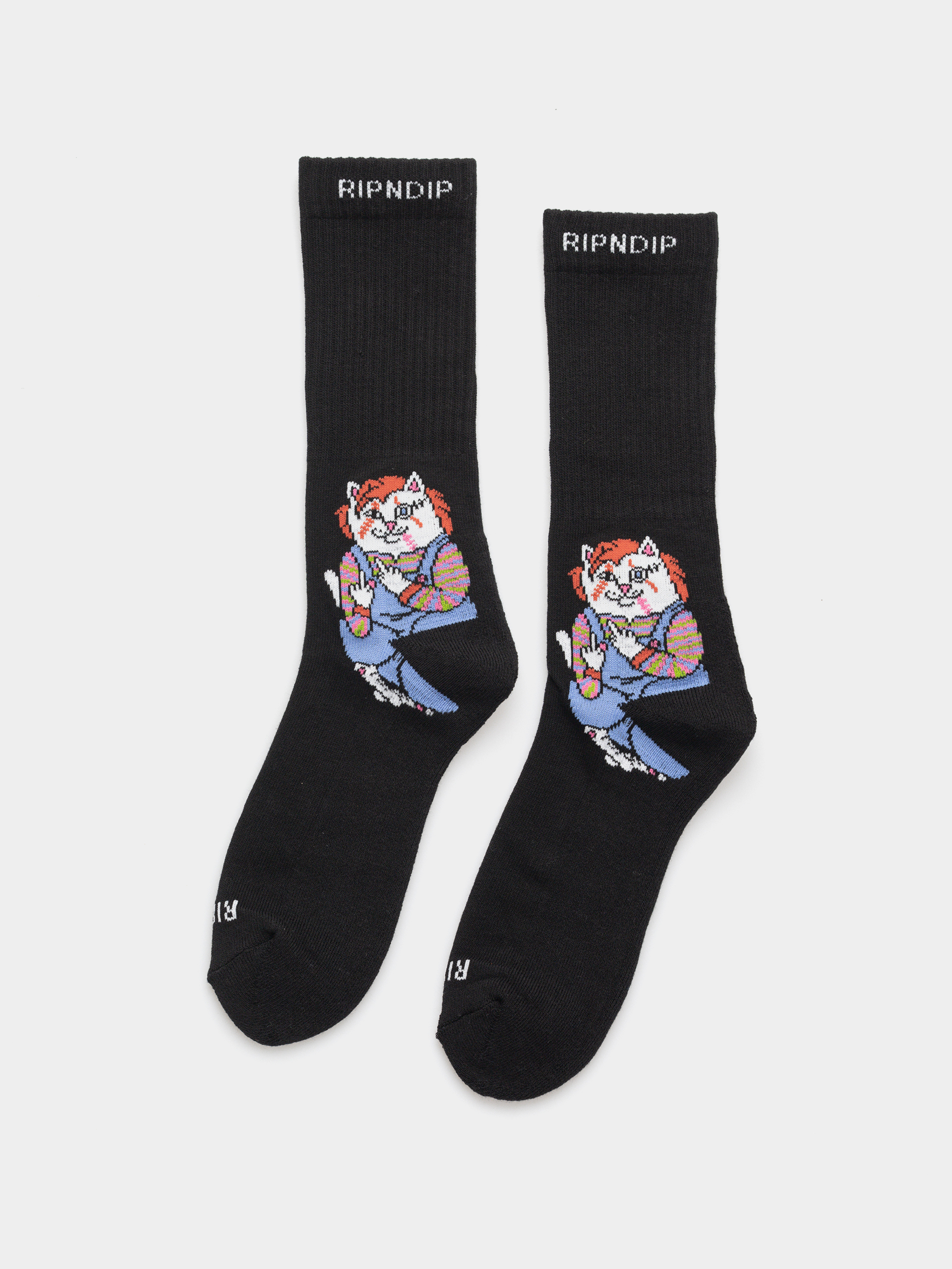 Skarpetki RipNDip Childs Play Nerm - czarny (black)