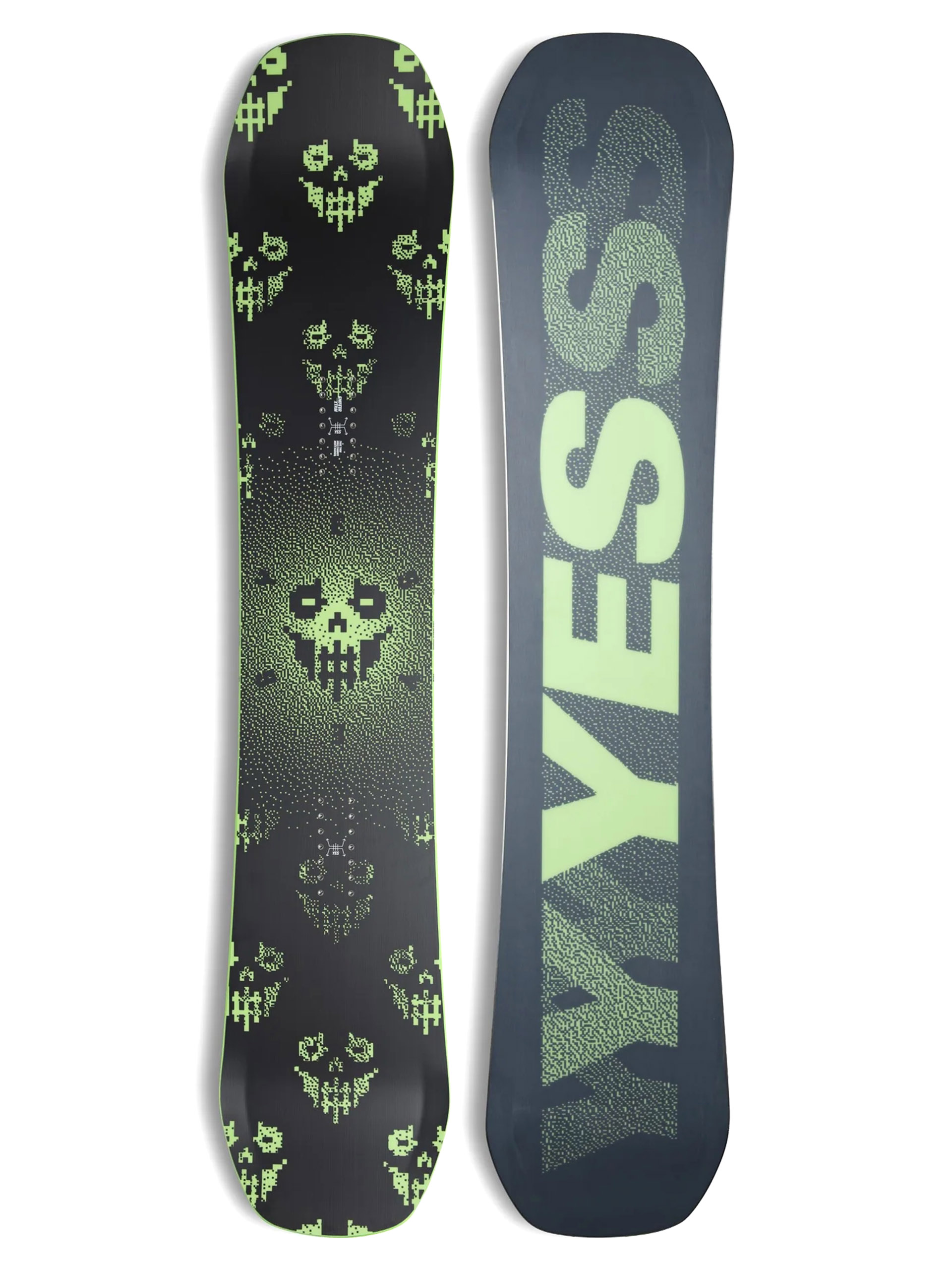 Deska snowboardowa Yes Shifter Xtrm Eiki 3D - zielony, wielobarwny (black)