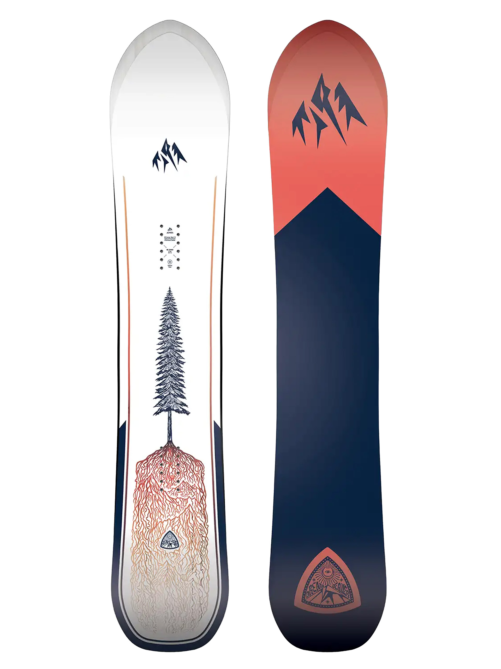 Deska snowboardowa Jones Snowboards Dream Weaver 2.0 Wmn - wielobarwny ...