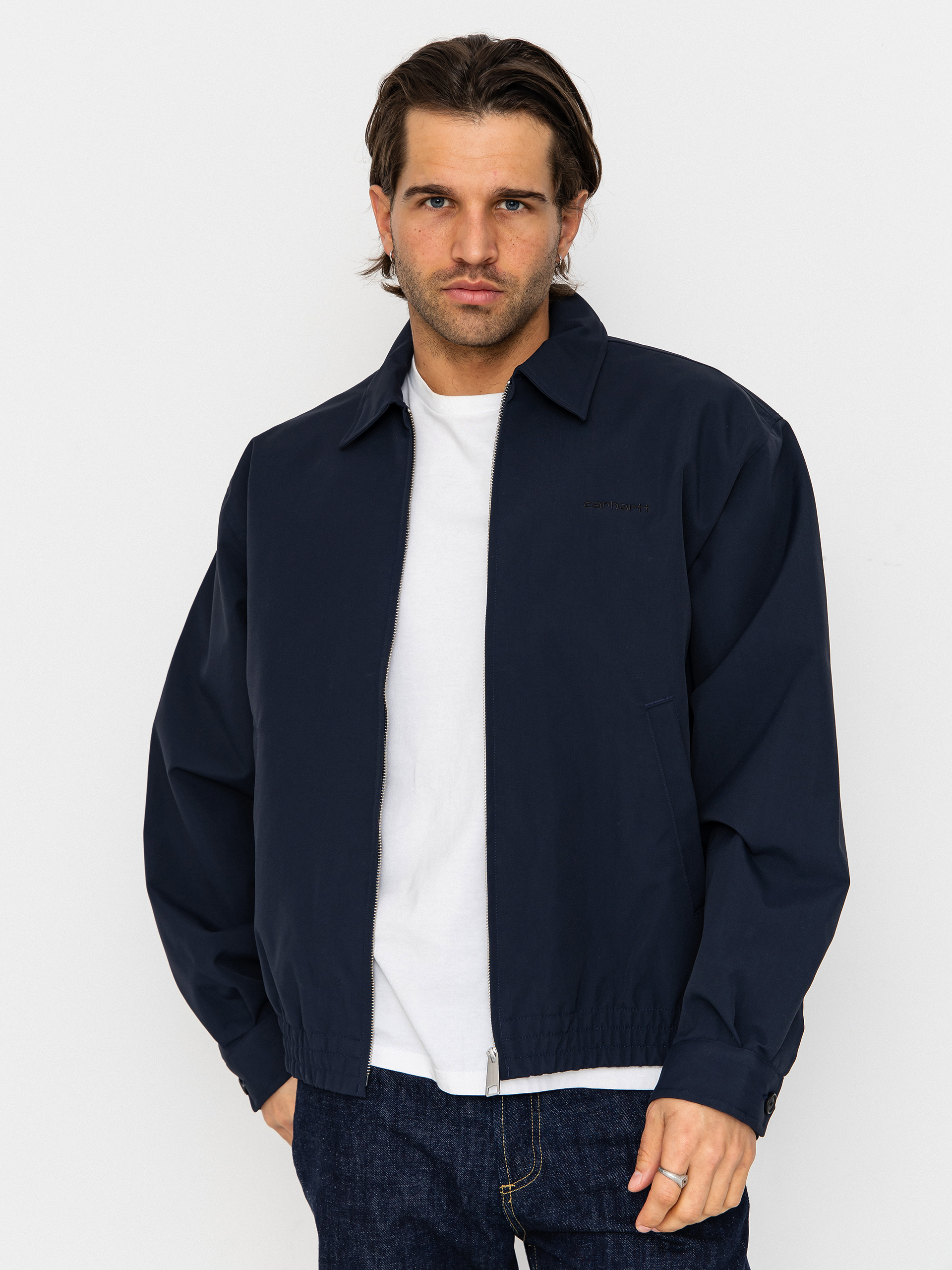 Kurtka Carhartt WIP Neven - granatowy (deep night/black)