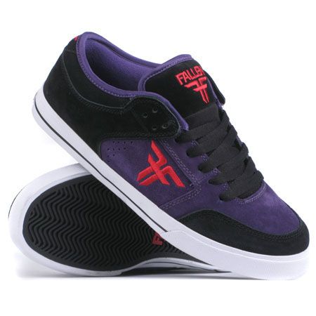 Buty Fallen Ripper - fioletowy (black/purple/red)