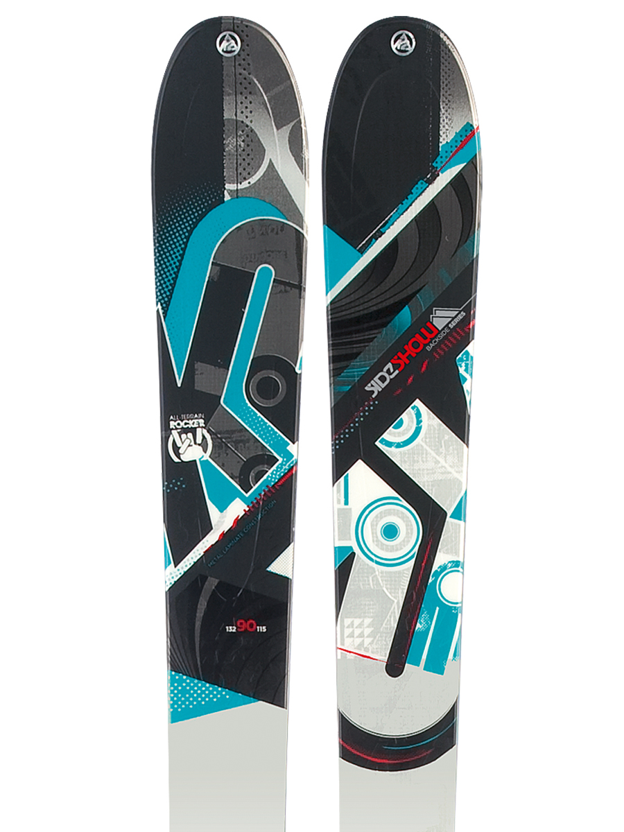 Narty K2 Sideshow - wielobarwny