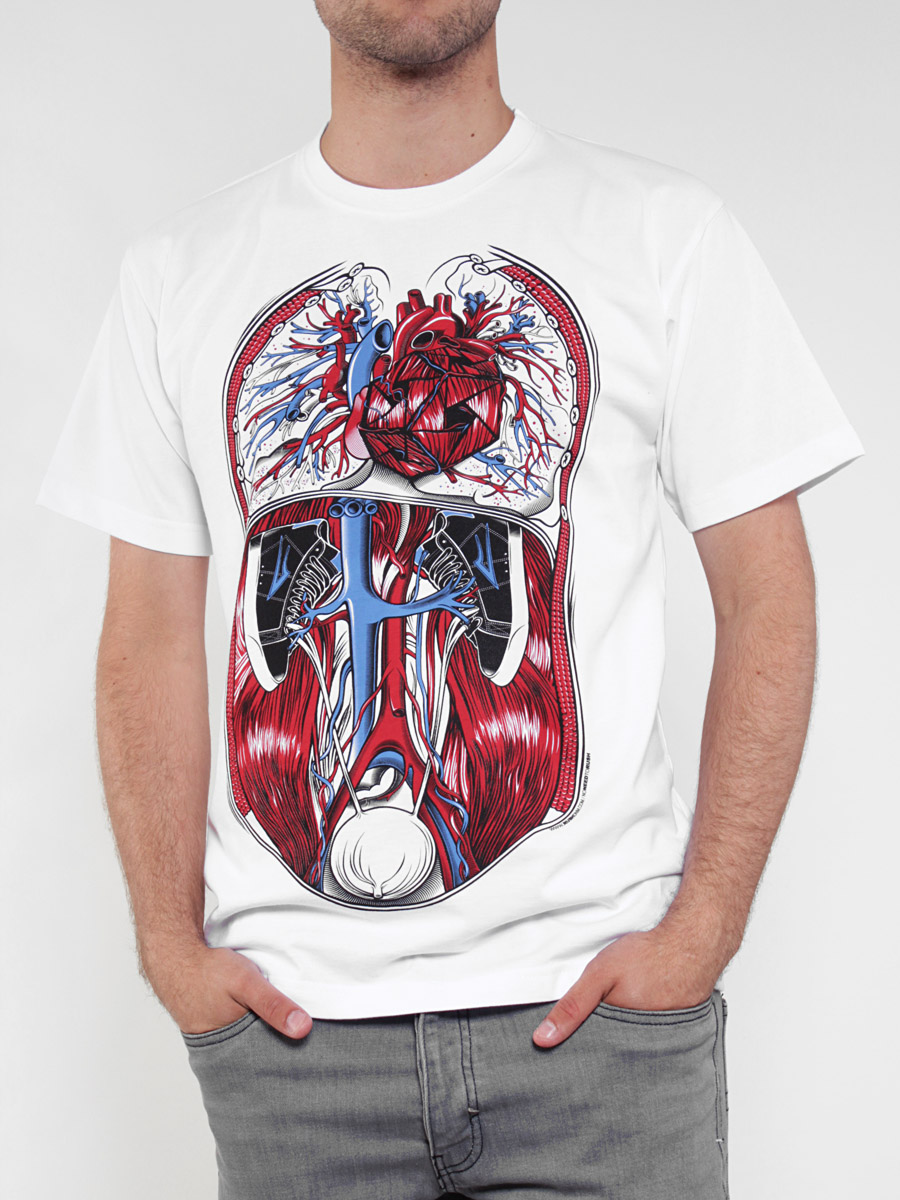 T-Shirt Rush Human - biały (white)