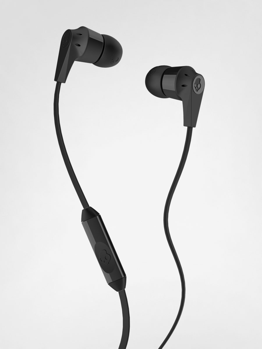 Słuchawki Skullcandy Ink'd Mic - czarny (black/black)
