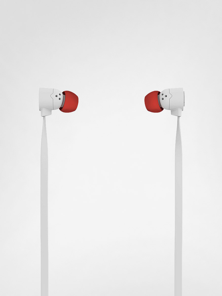 Słuchawki Coloud Pop Blocks - biały (wht/red)